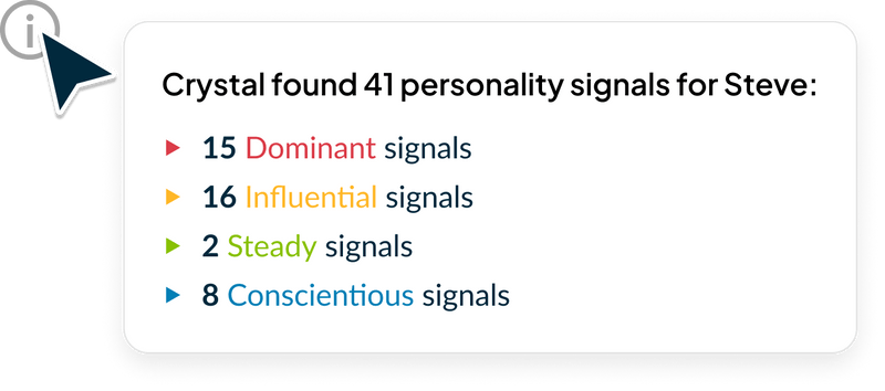 Crystal | The Personality Data Platform - DISC Personality Profiles for ...
