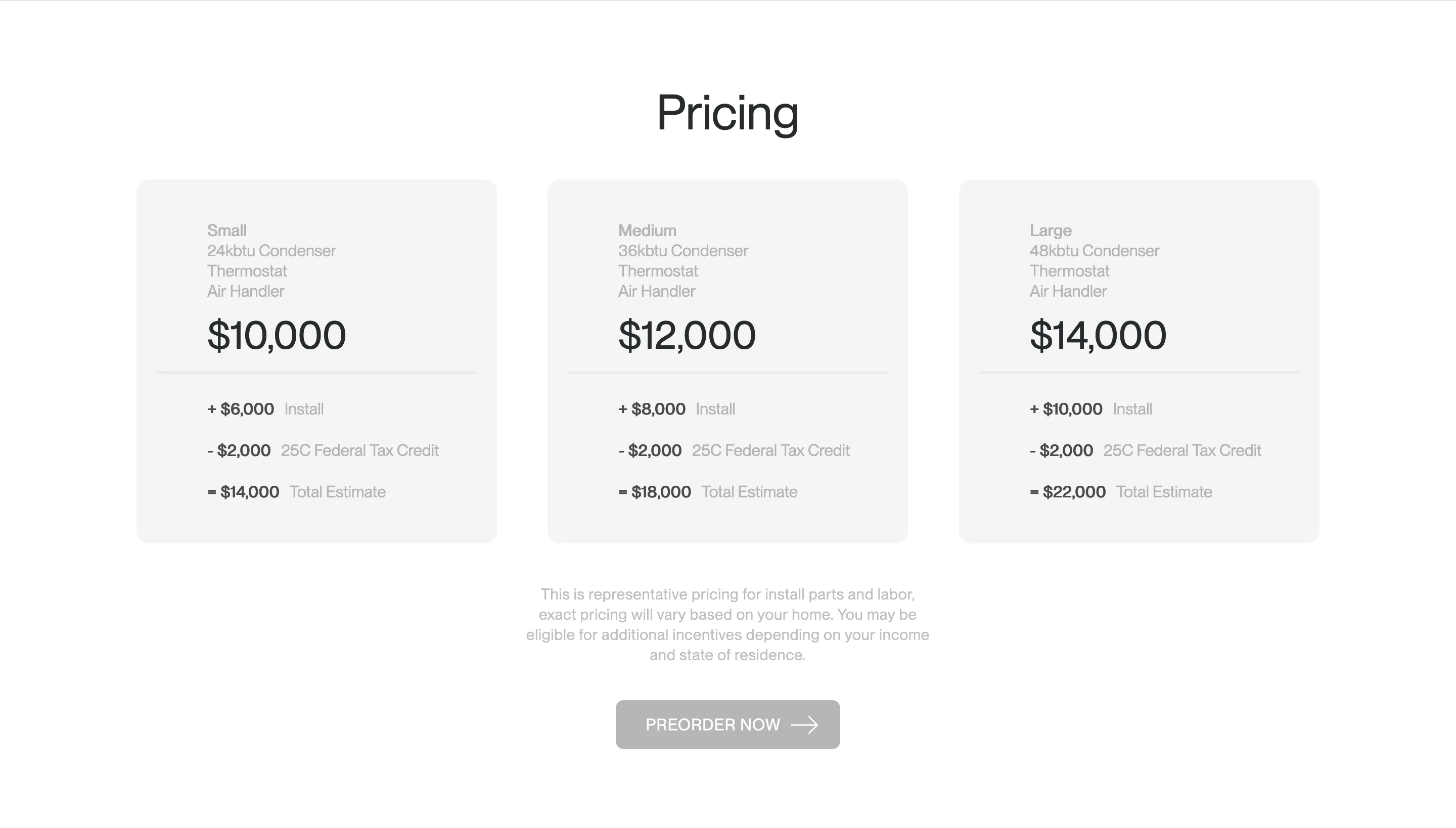 Pricing Section Design Inspiration - Unsection