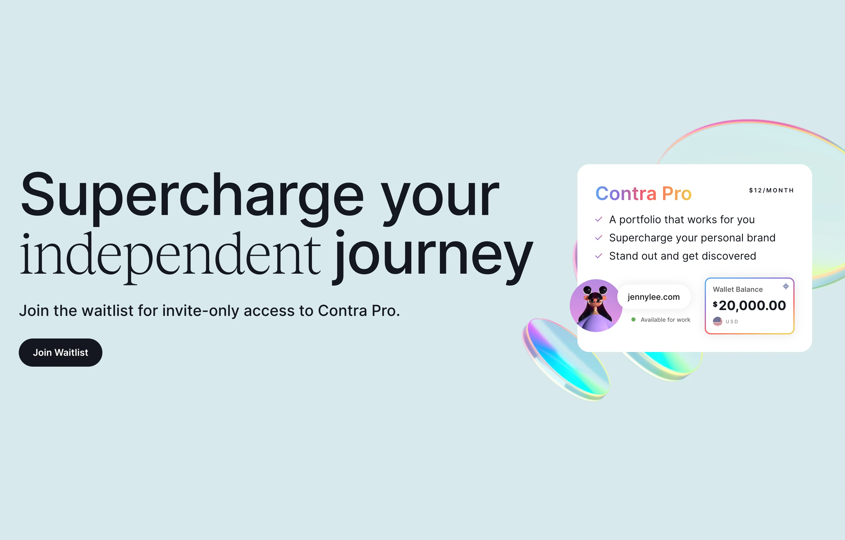 Contra Portfolios Page Section CTA | CTA Section Design Design