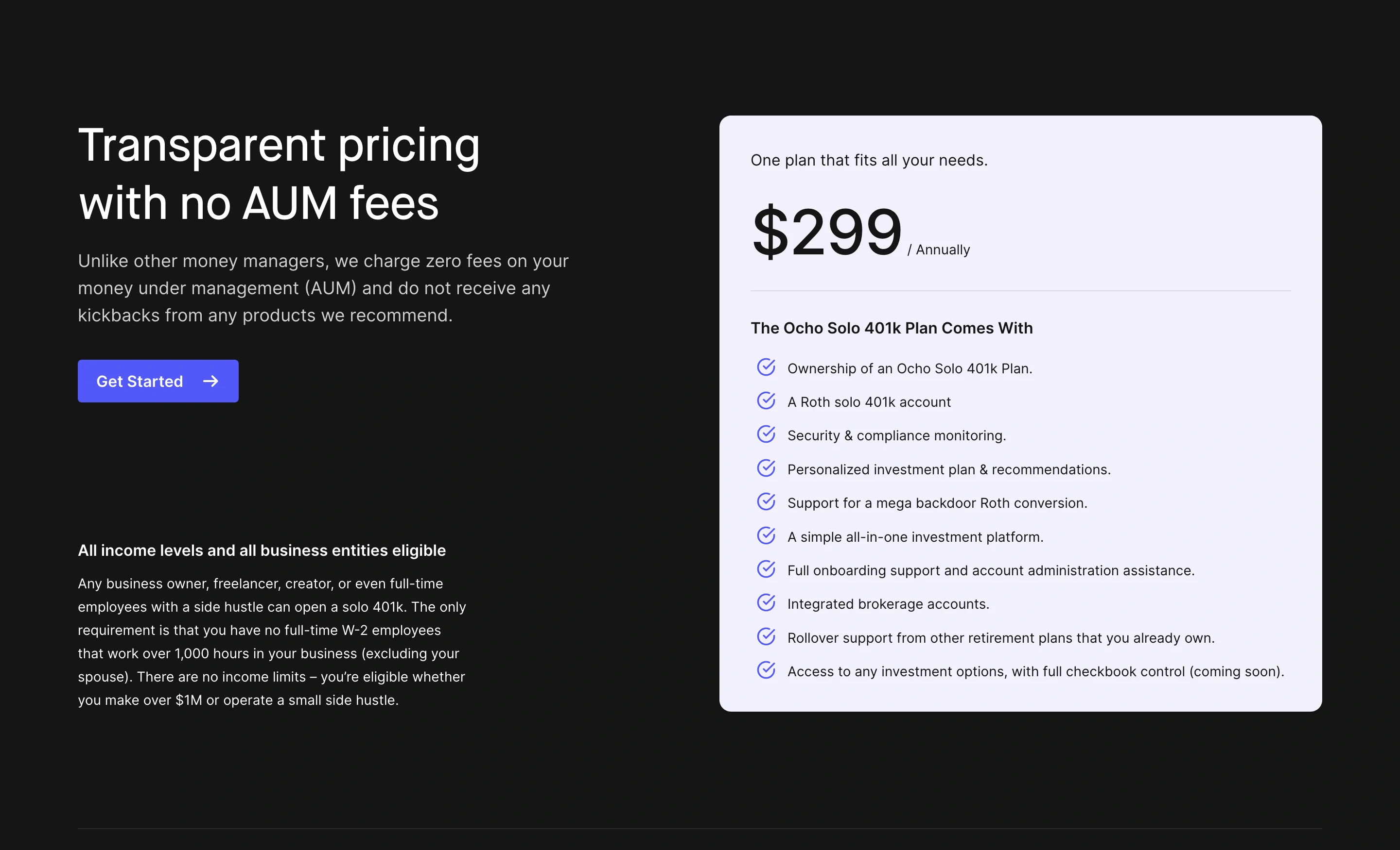 Pricing Section Design Inspiration - Unsection