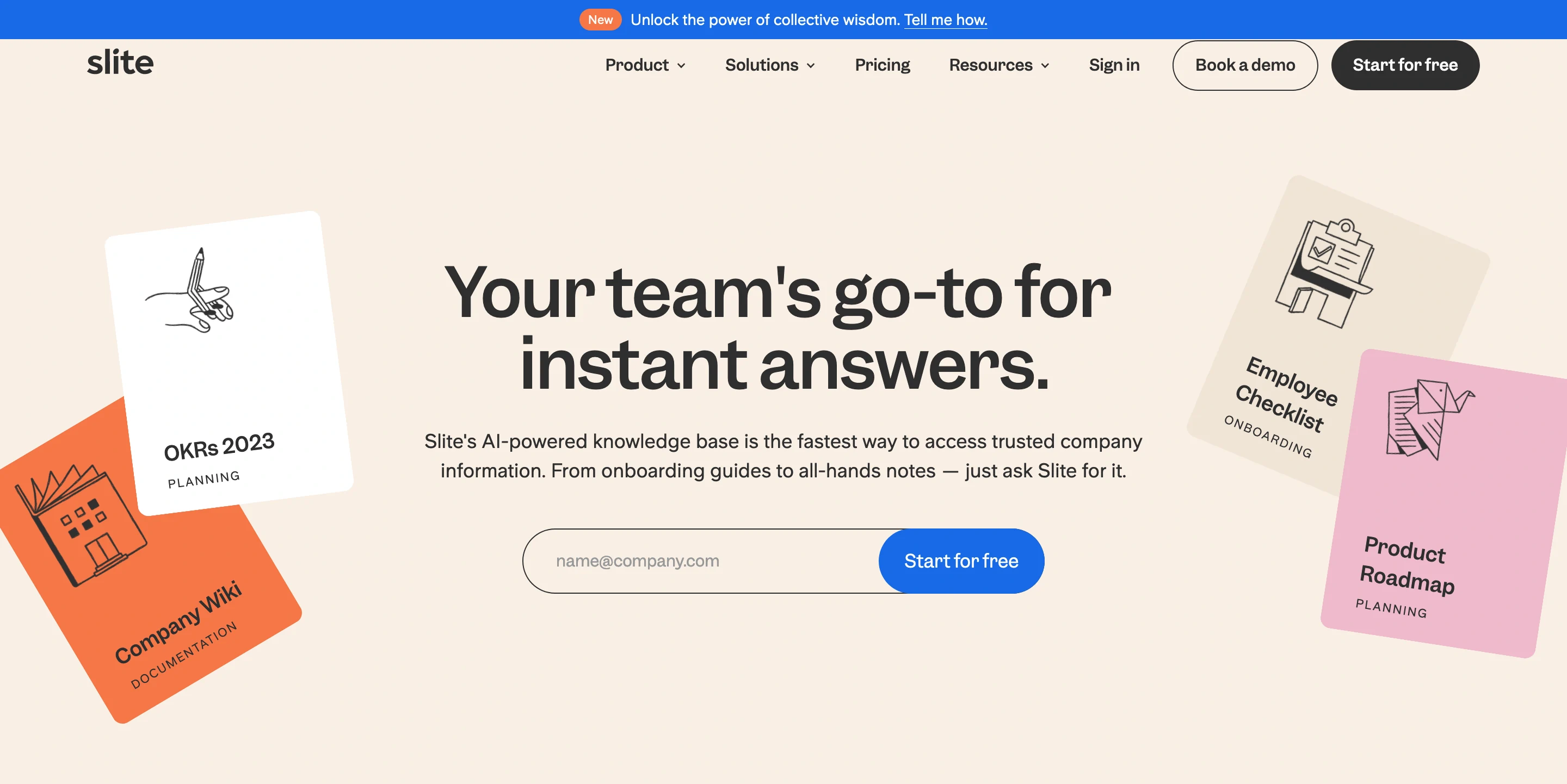 Slite Home Page Section Hero | Hero Section Design Design Slite Home Page Section Hero | Hero Section Design Design