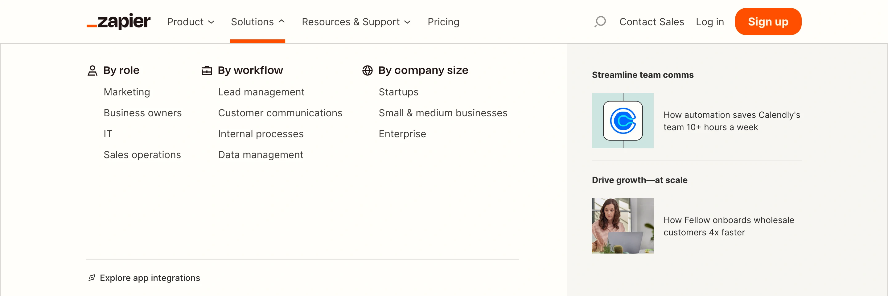 Navbar Design Inspiration - Unsection