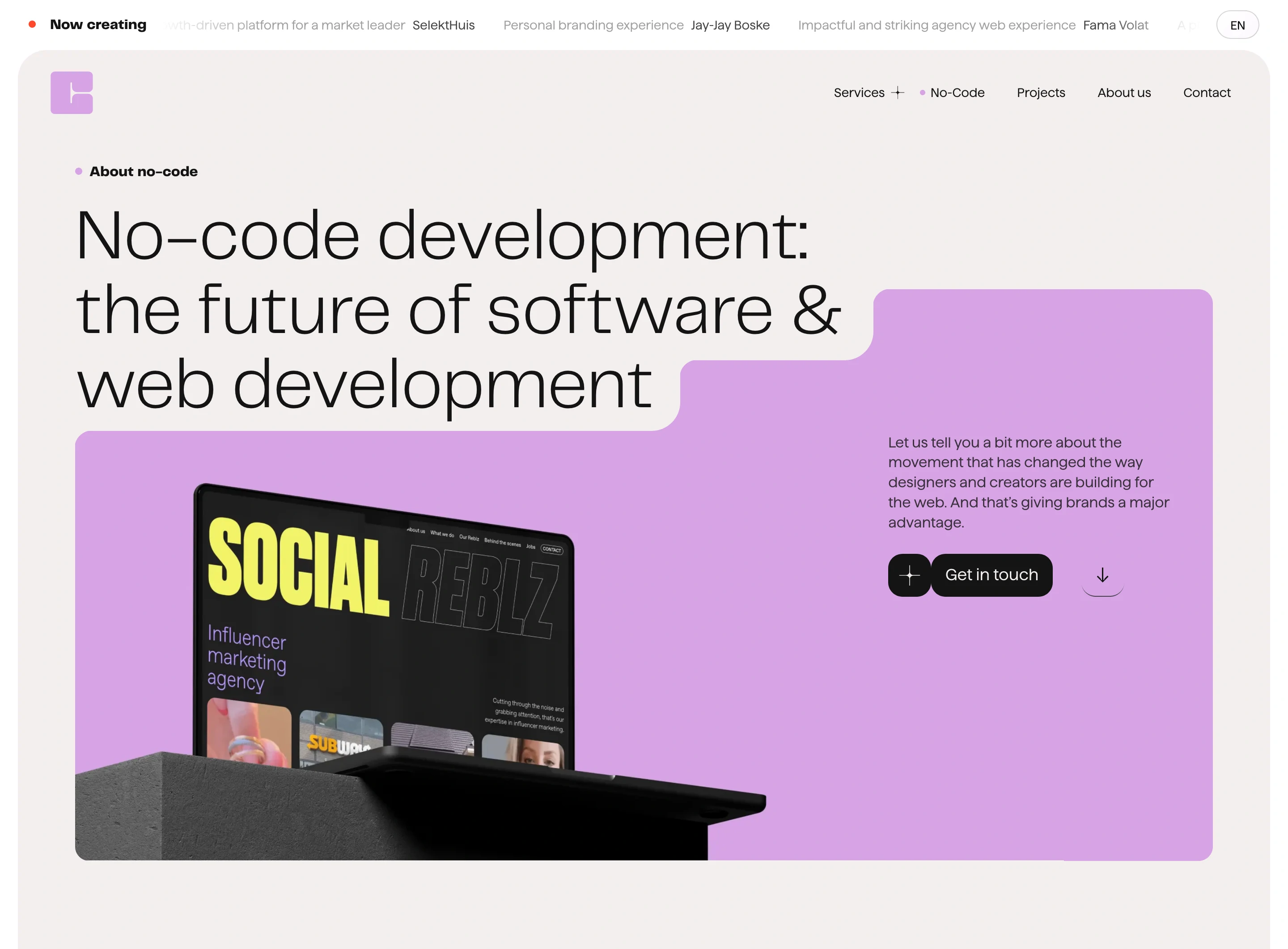 Hero Section Design Inspiration - Unsection