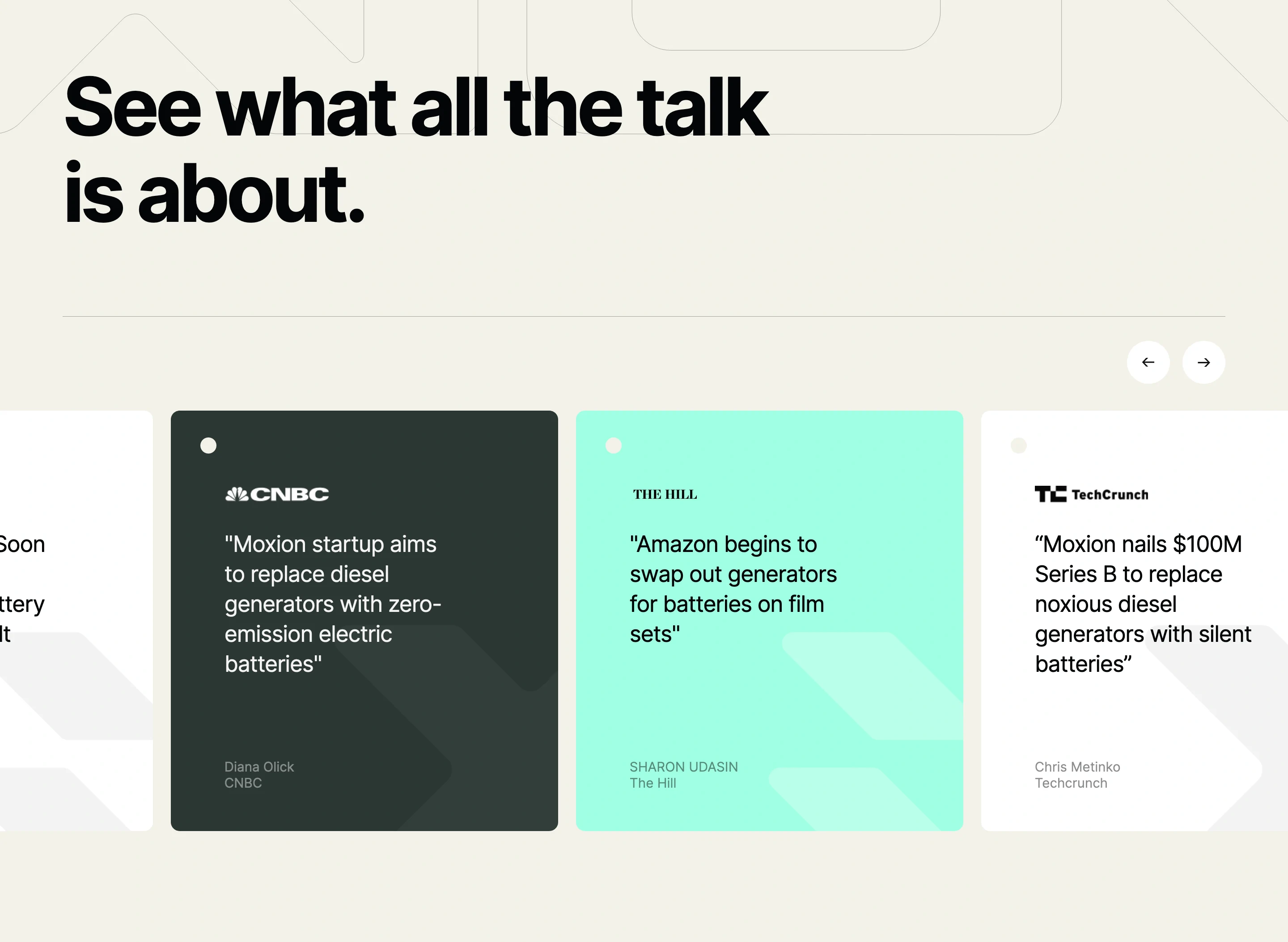 Moxion Home Page Section Testimonials | Testimonial Section Design Design
