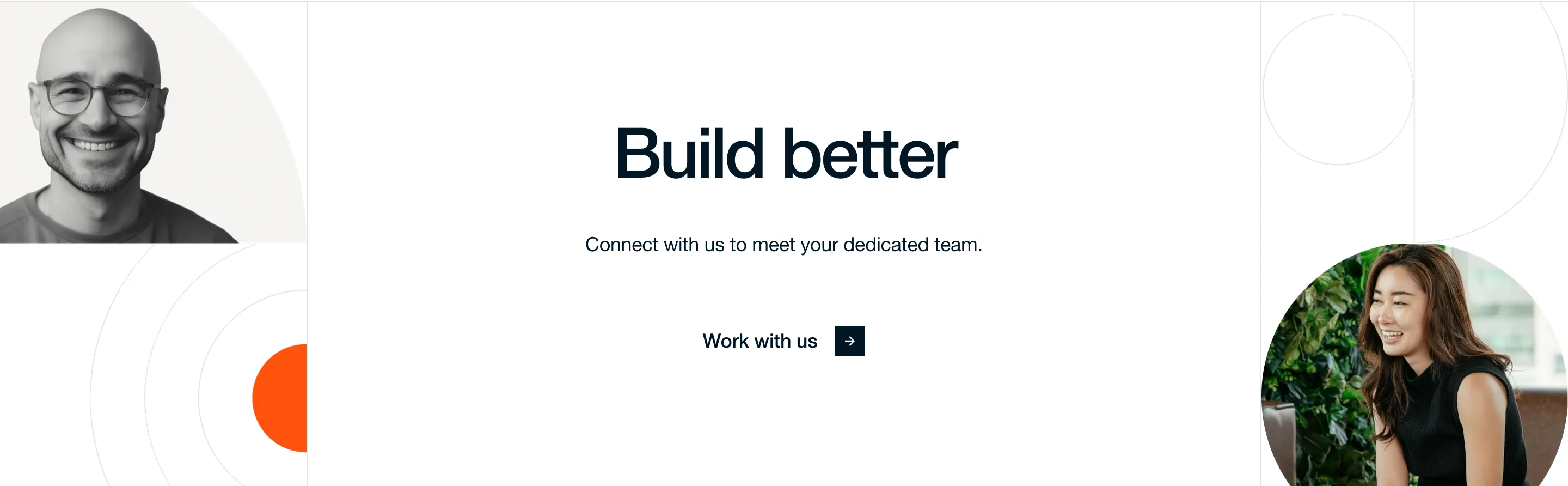 Furey Work With Page Section CTA | CTA Section Design Design