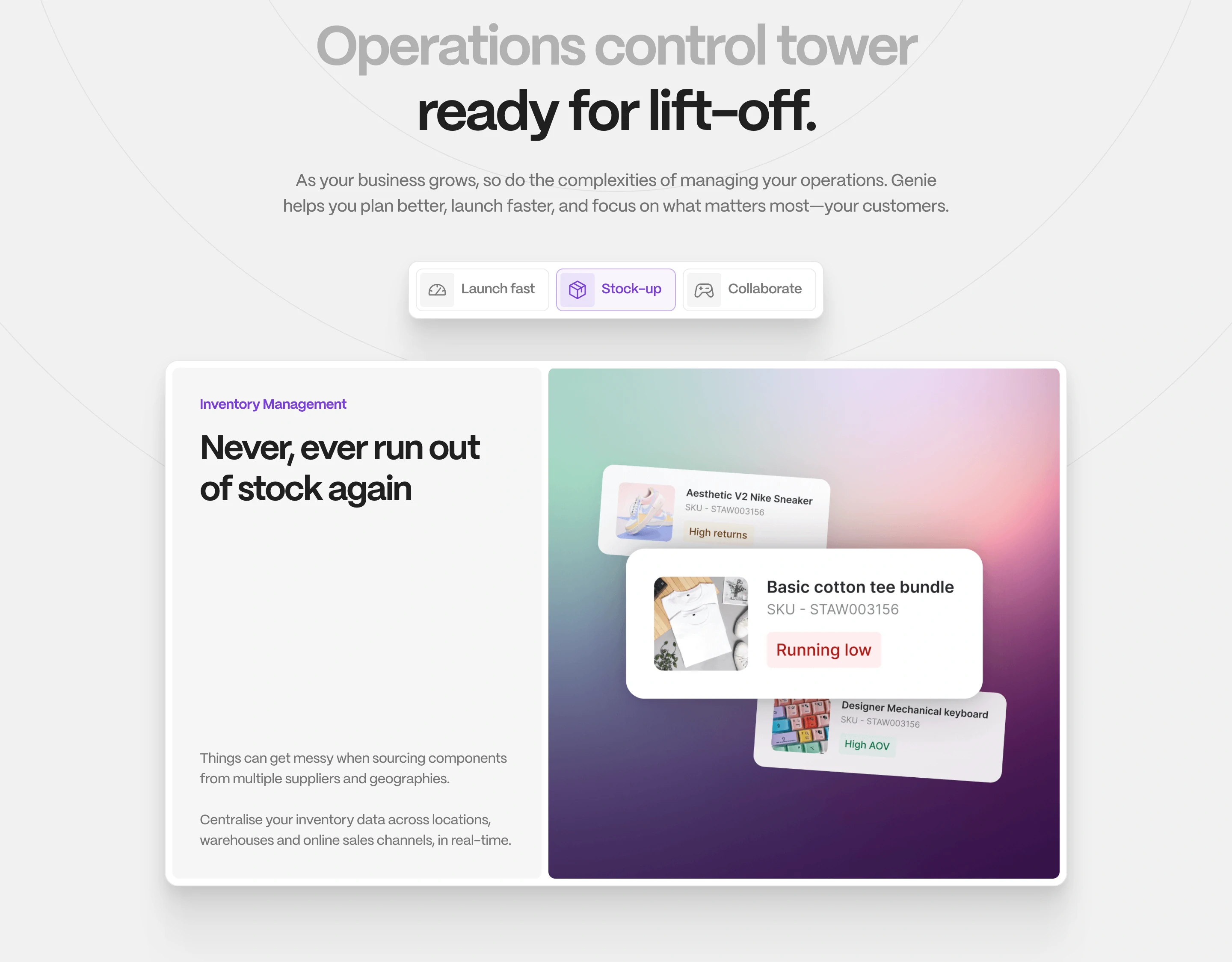 Genie Home Page Section Benefits | Feature Section Design Design Genie Home Page Section Benefits | Feature Section Design Design