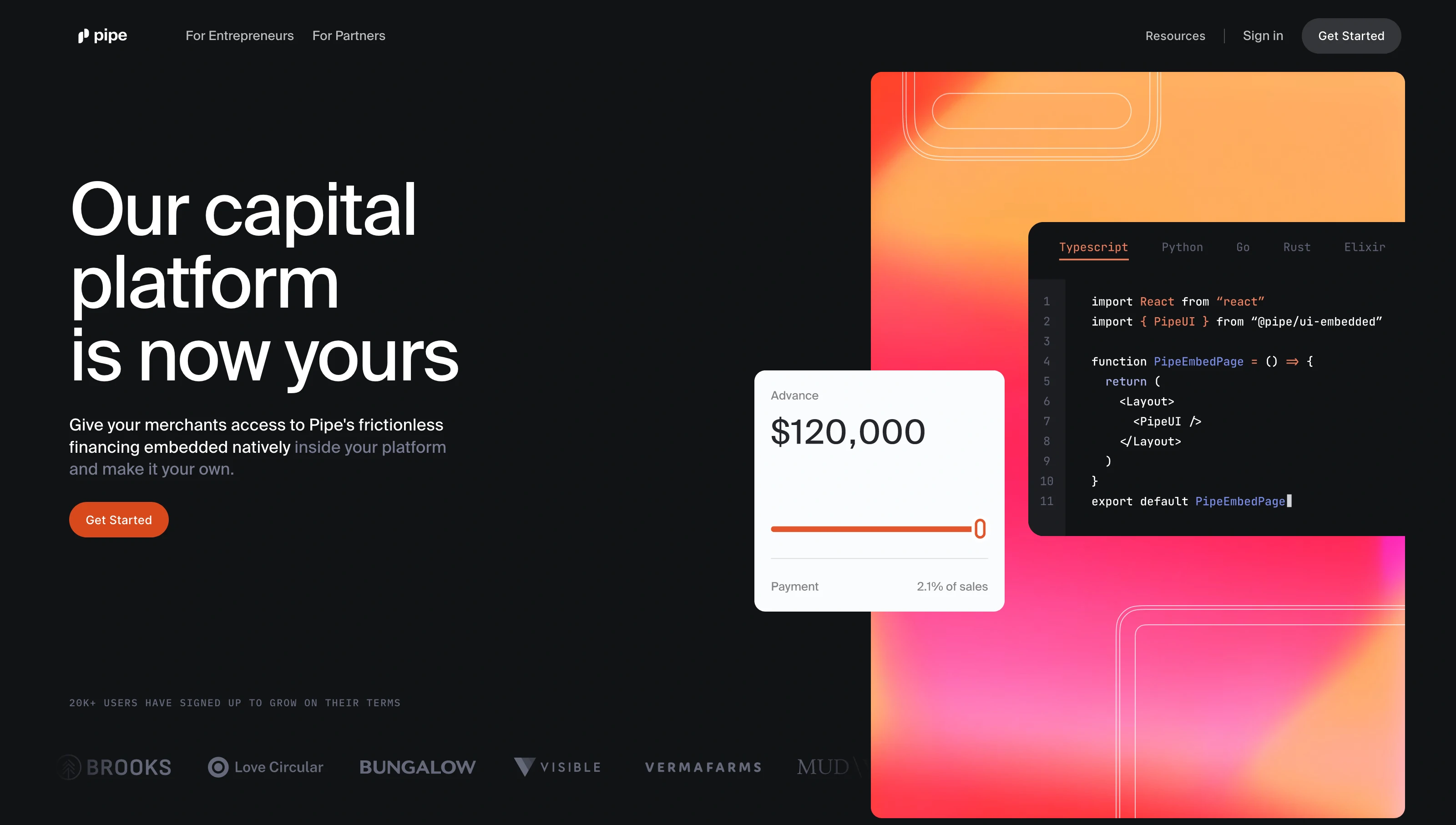 Hero Section Design Inspiration - Unsection