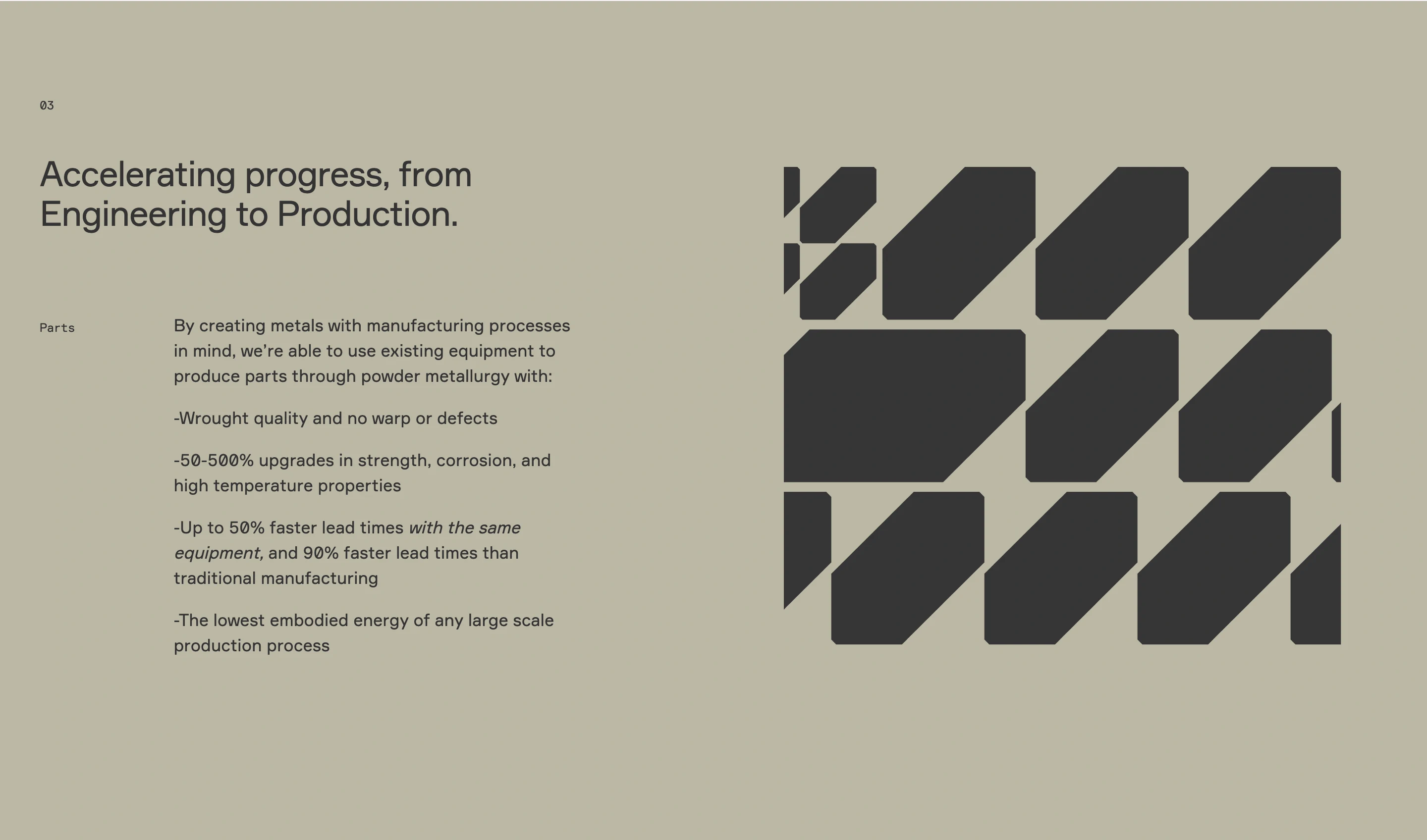 Foundation Alloy Home Page Section Accelerating Progress | Feature ...