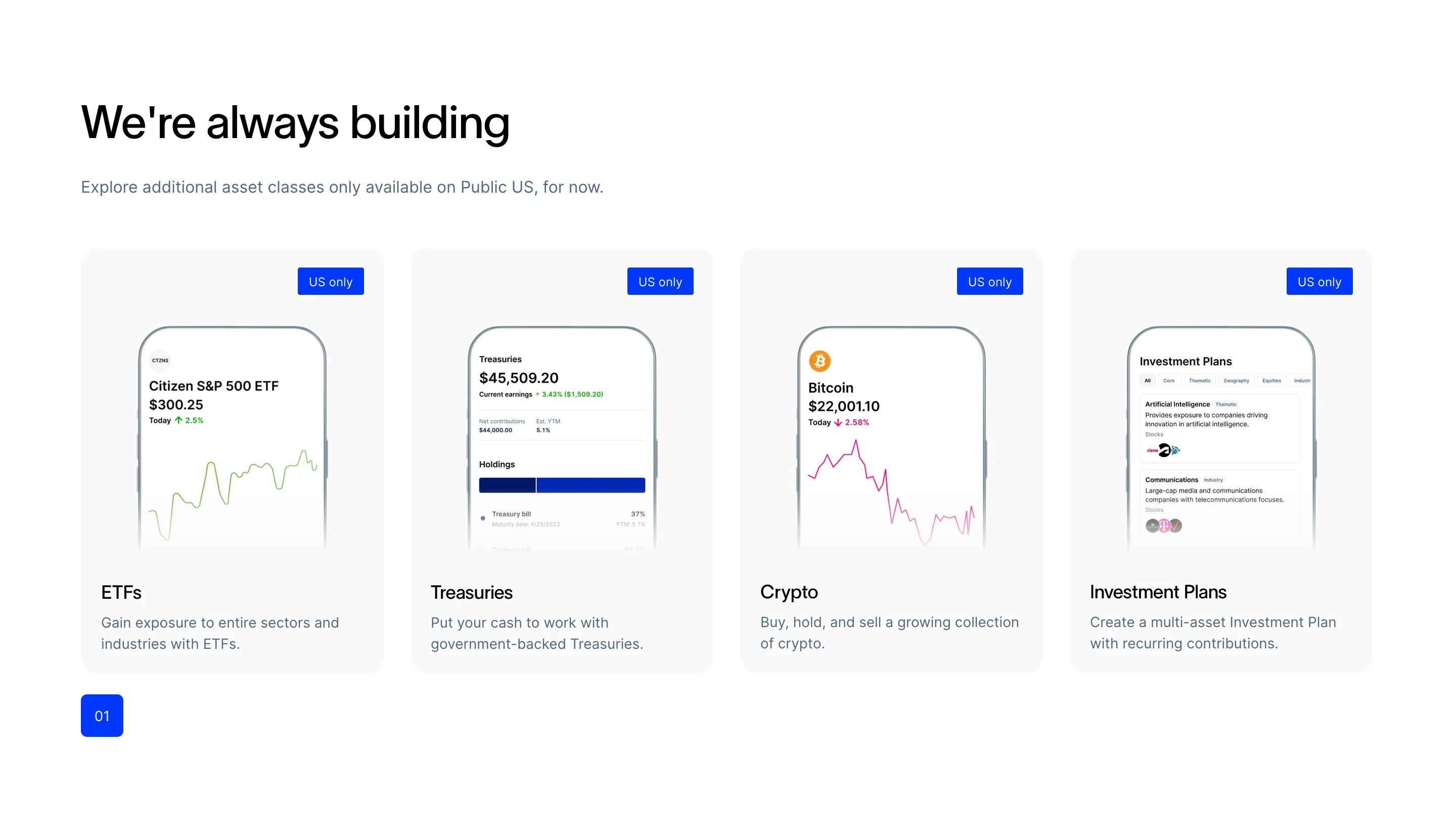 Public Home Page Section Building | Feature Section Design Design