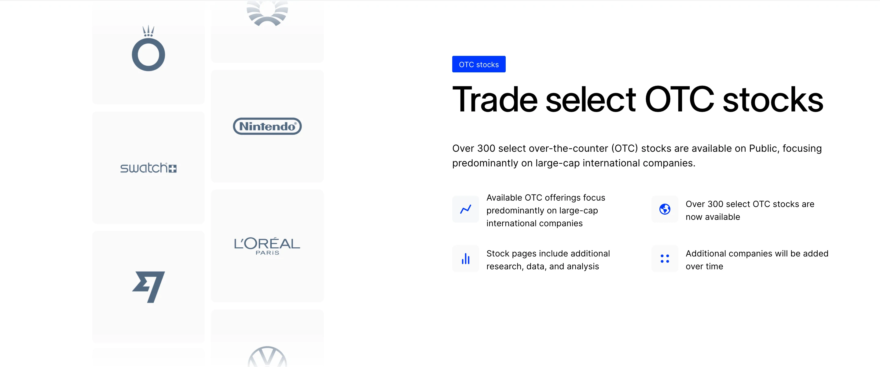 Public Invest Page Section Trade Stock | Feature Section Design Design