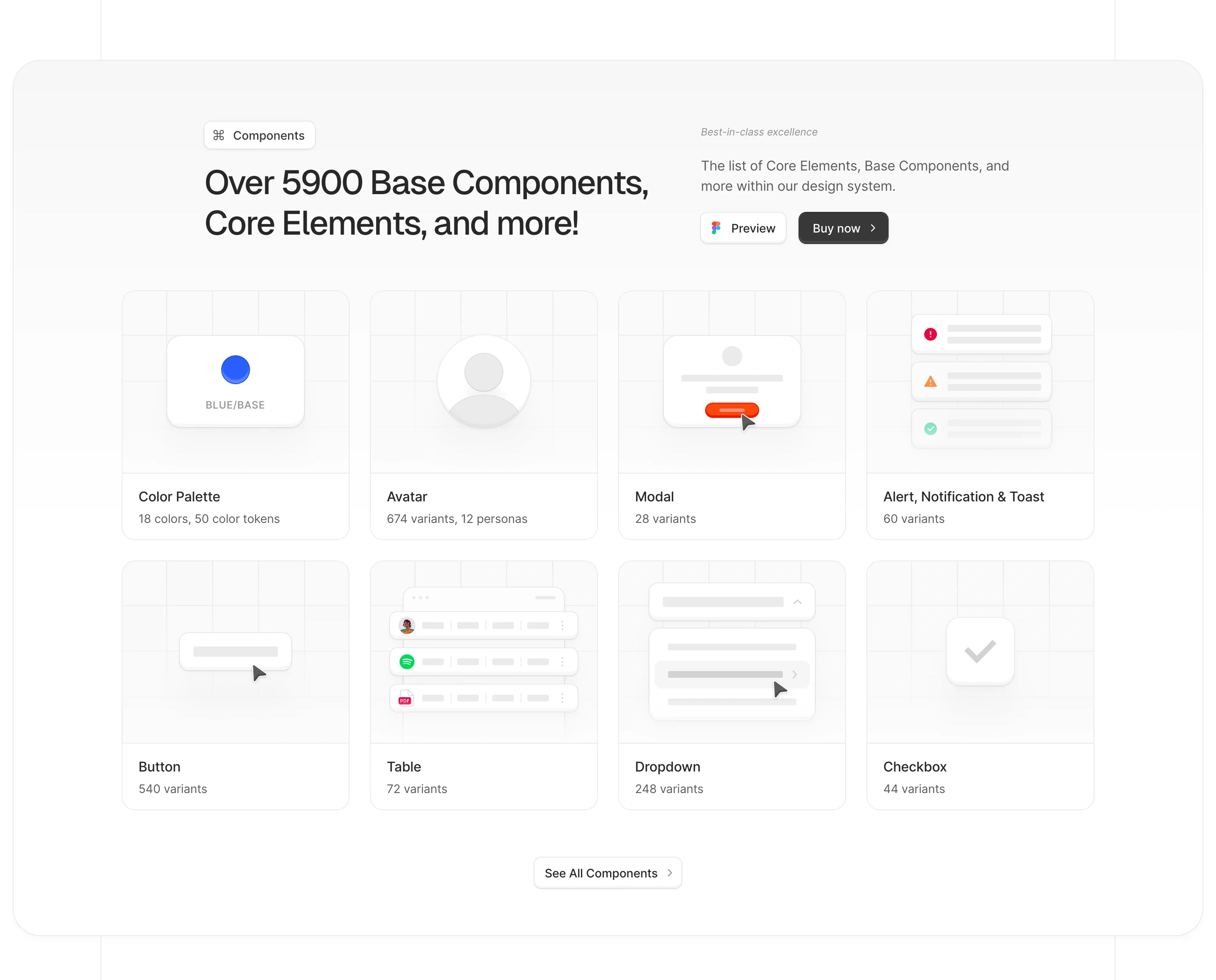 AlignUI Home Page Section Components | Feature Section Design Design