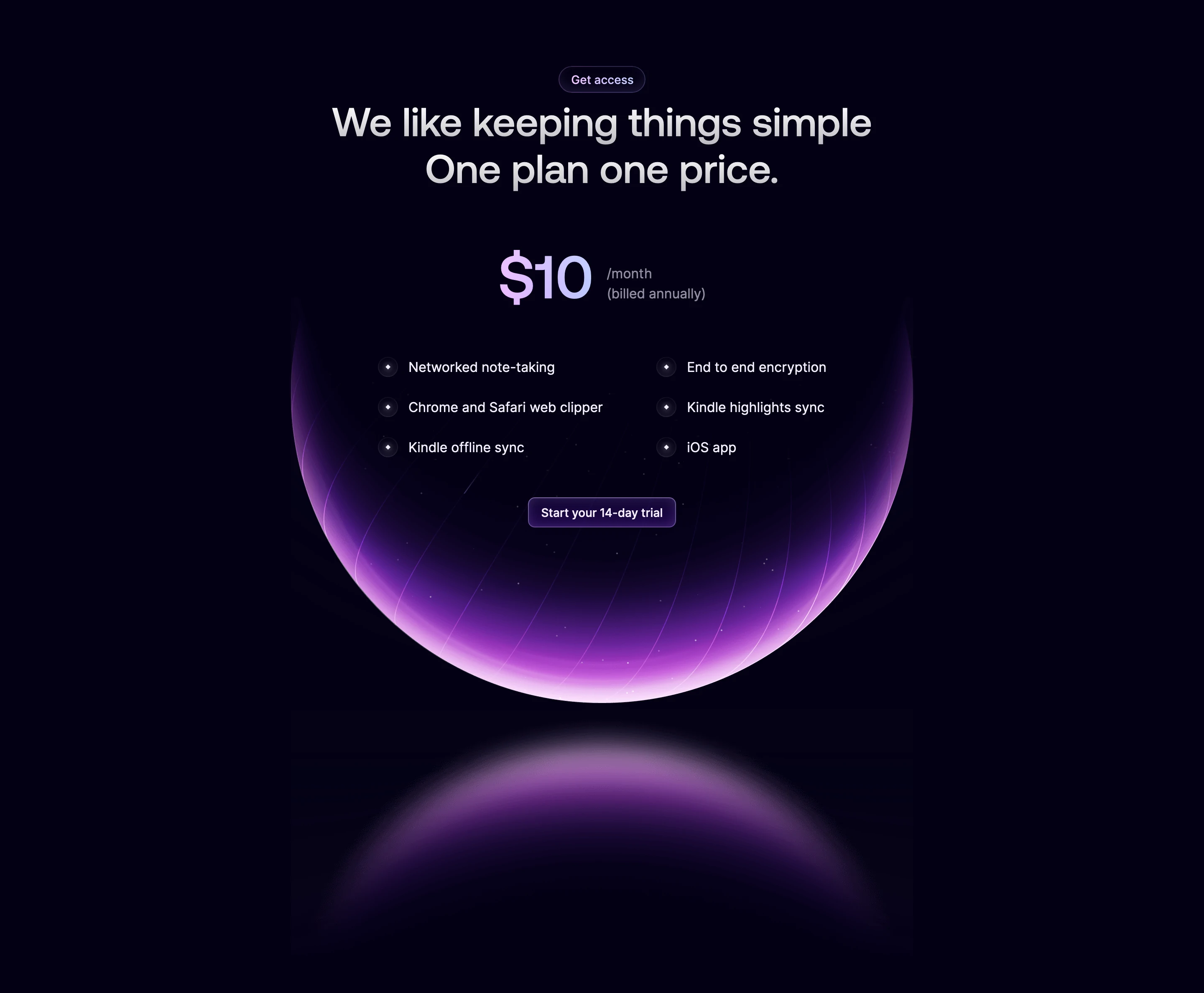 Pricing Section Design Inspiration - Unsection