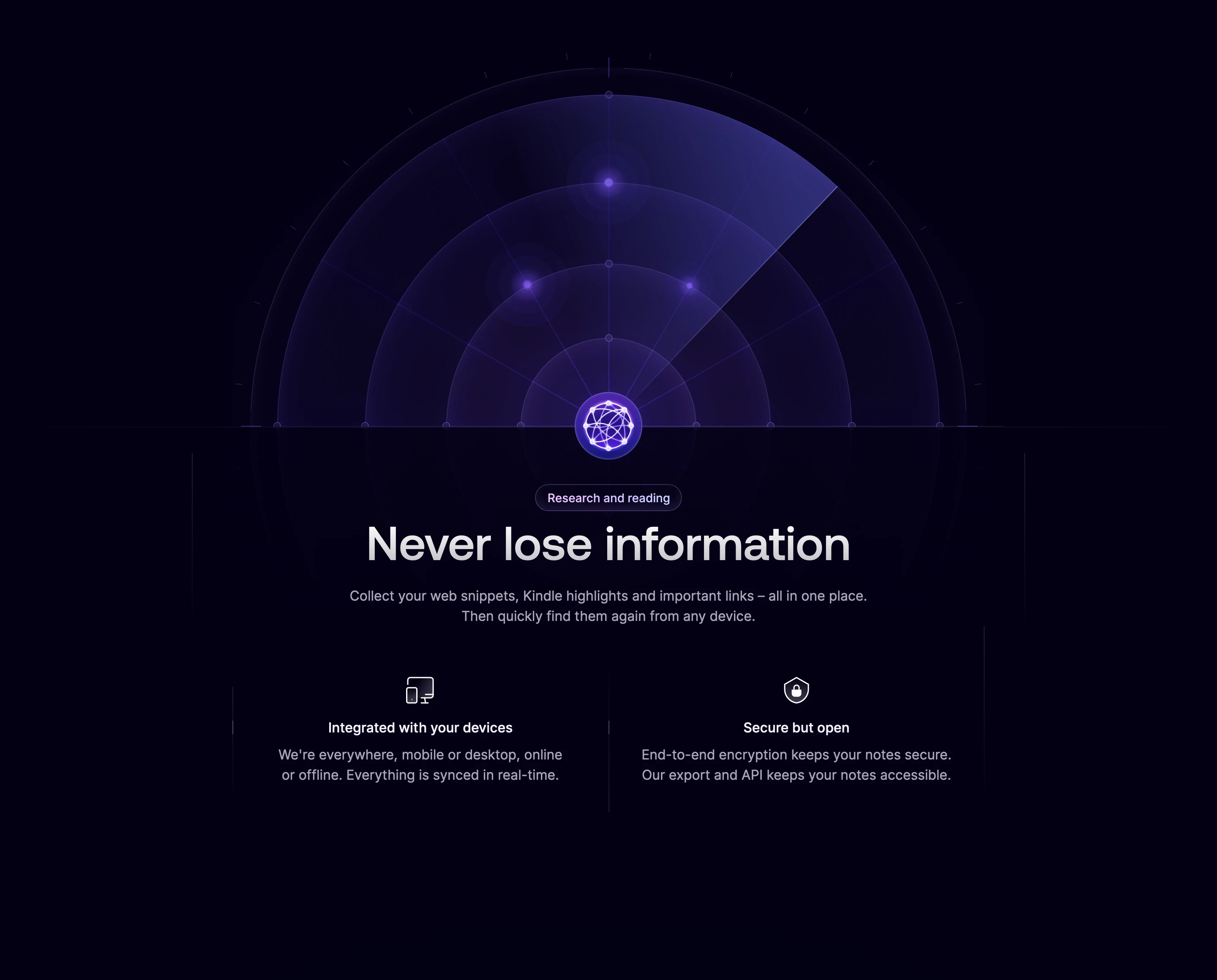 Feature Section Design Inspiration - Unsection