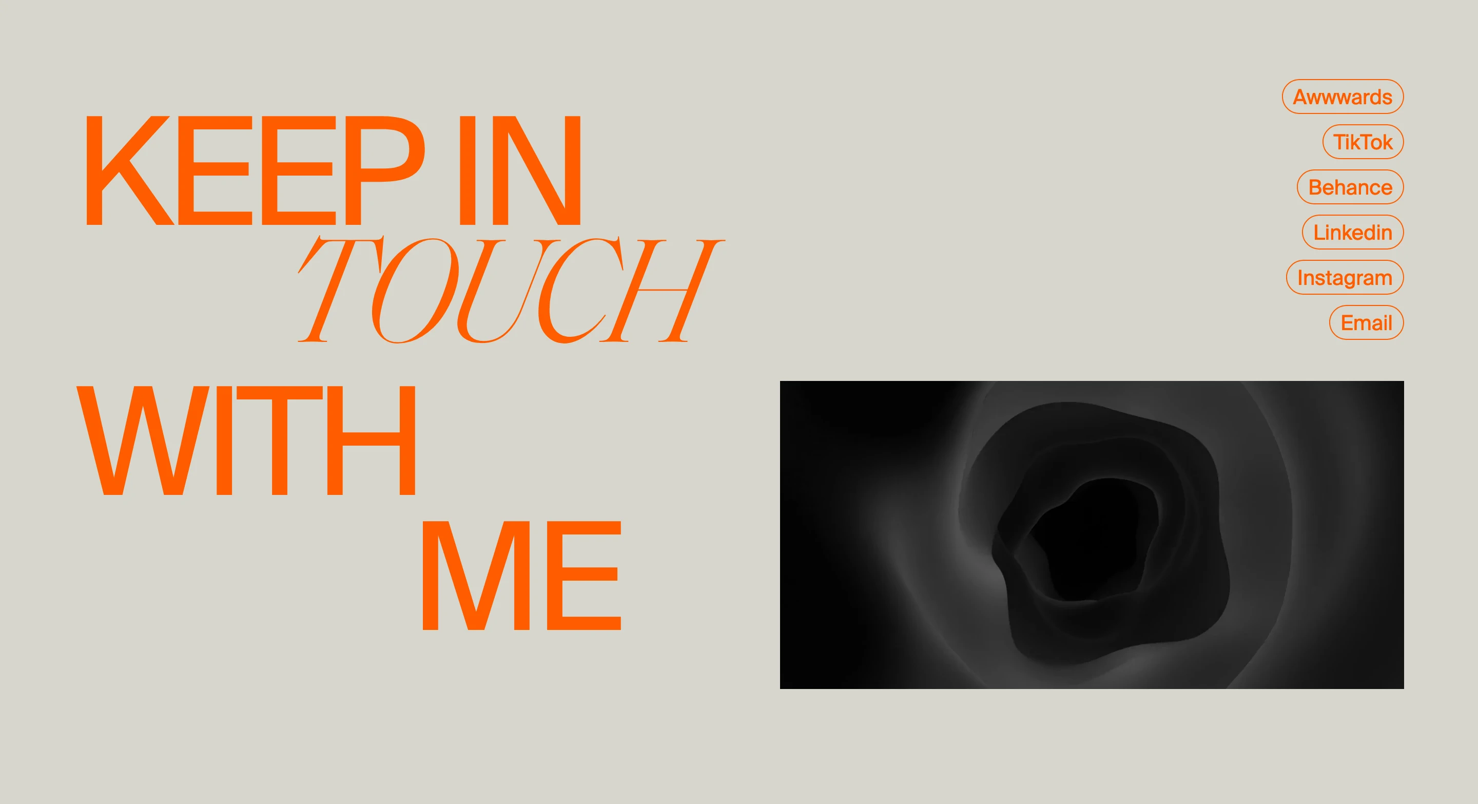 Contact Section Design Inspiration - Unsection