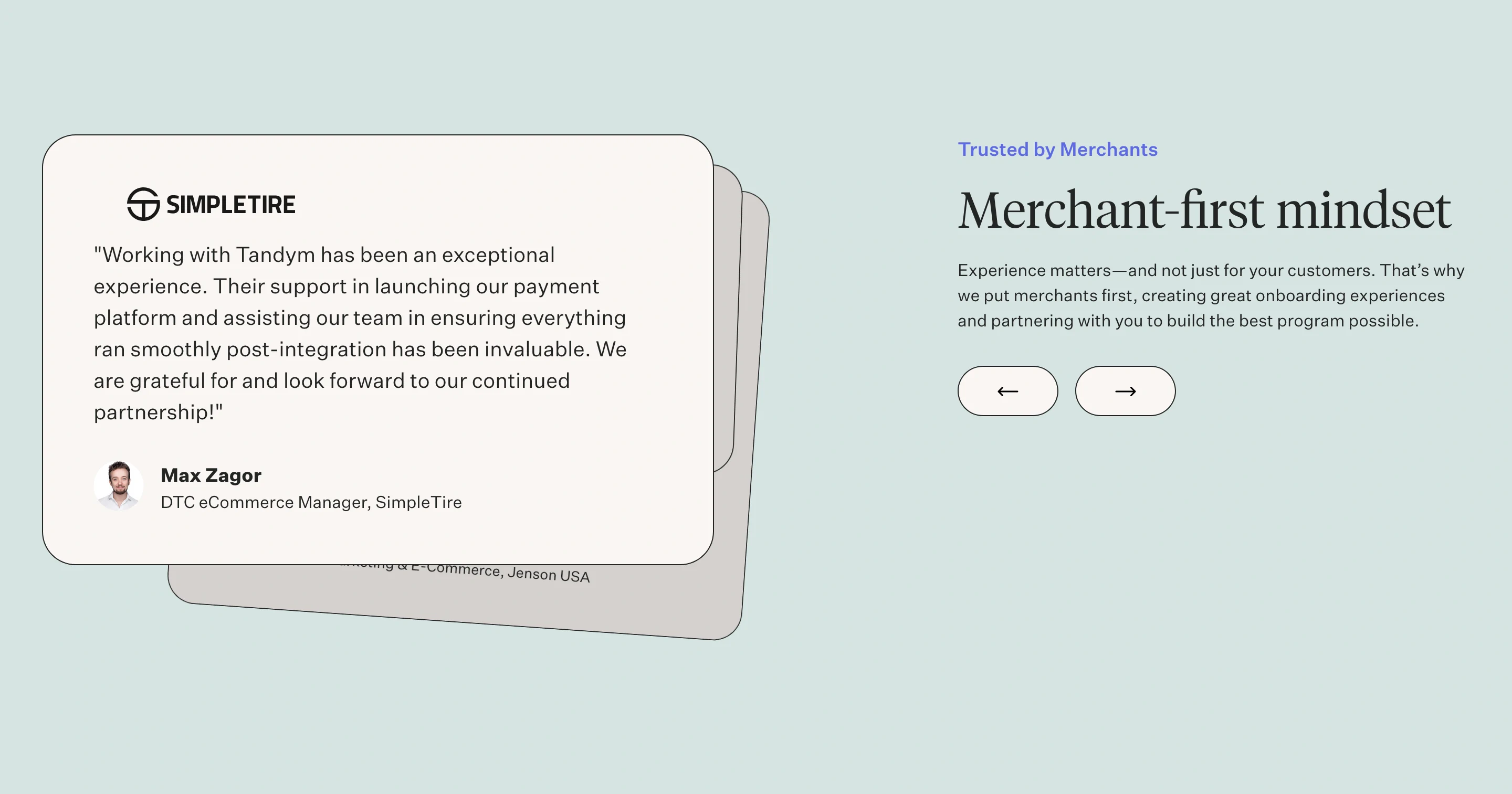 Testimonial Section Design Inspiration - Unsection