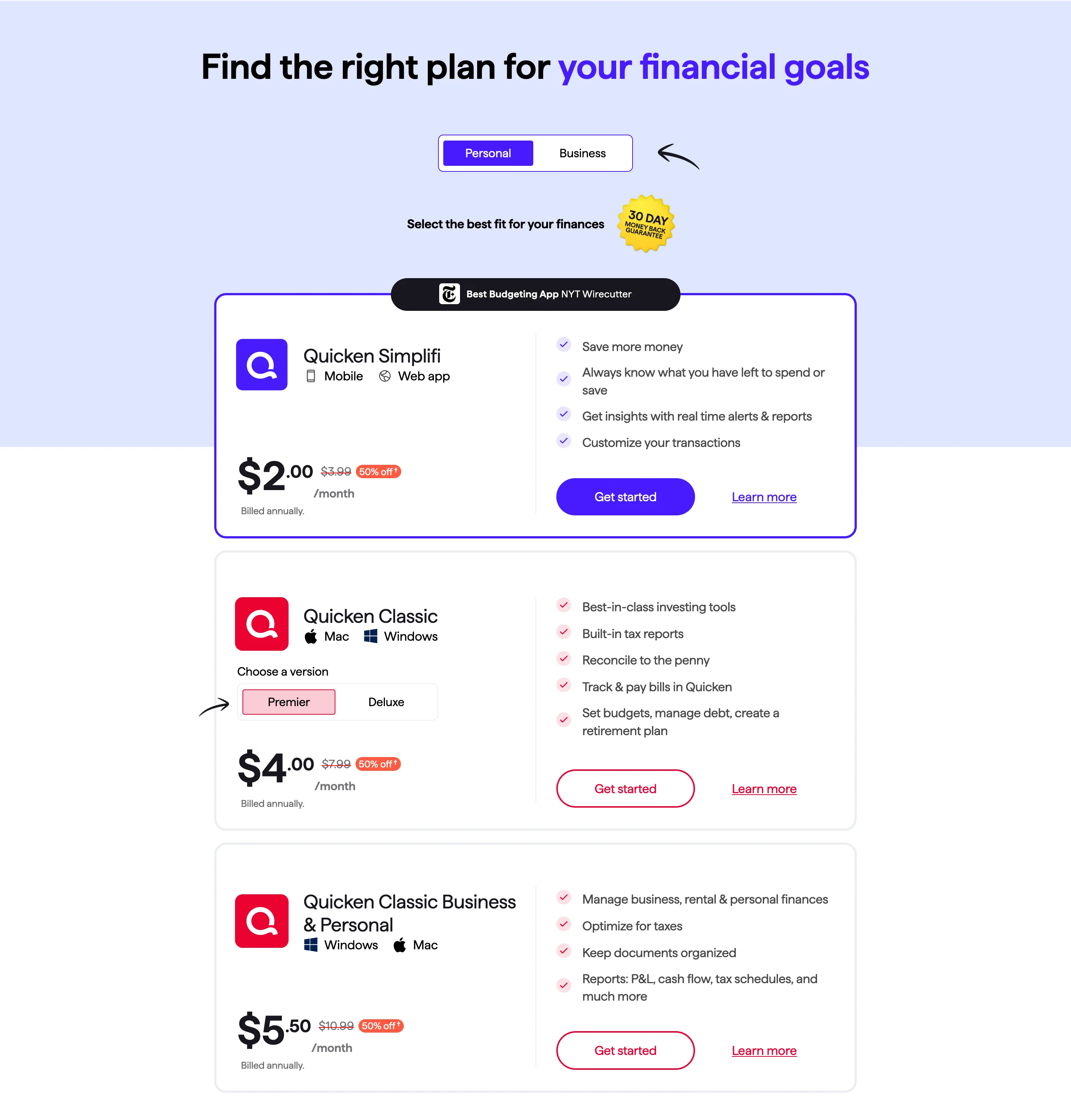 Pricing Section Design Inspiration - Unsection