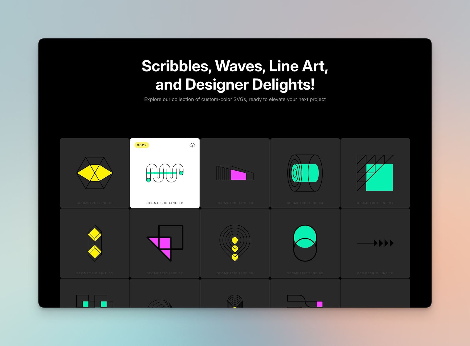 Curated Website Section Designs | Home