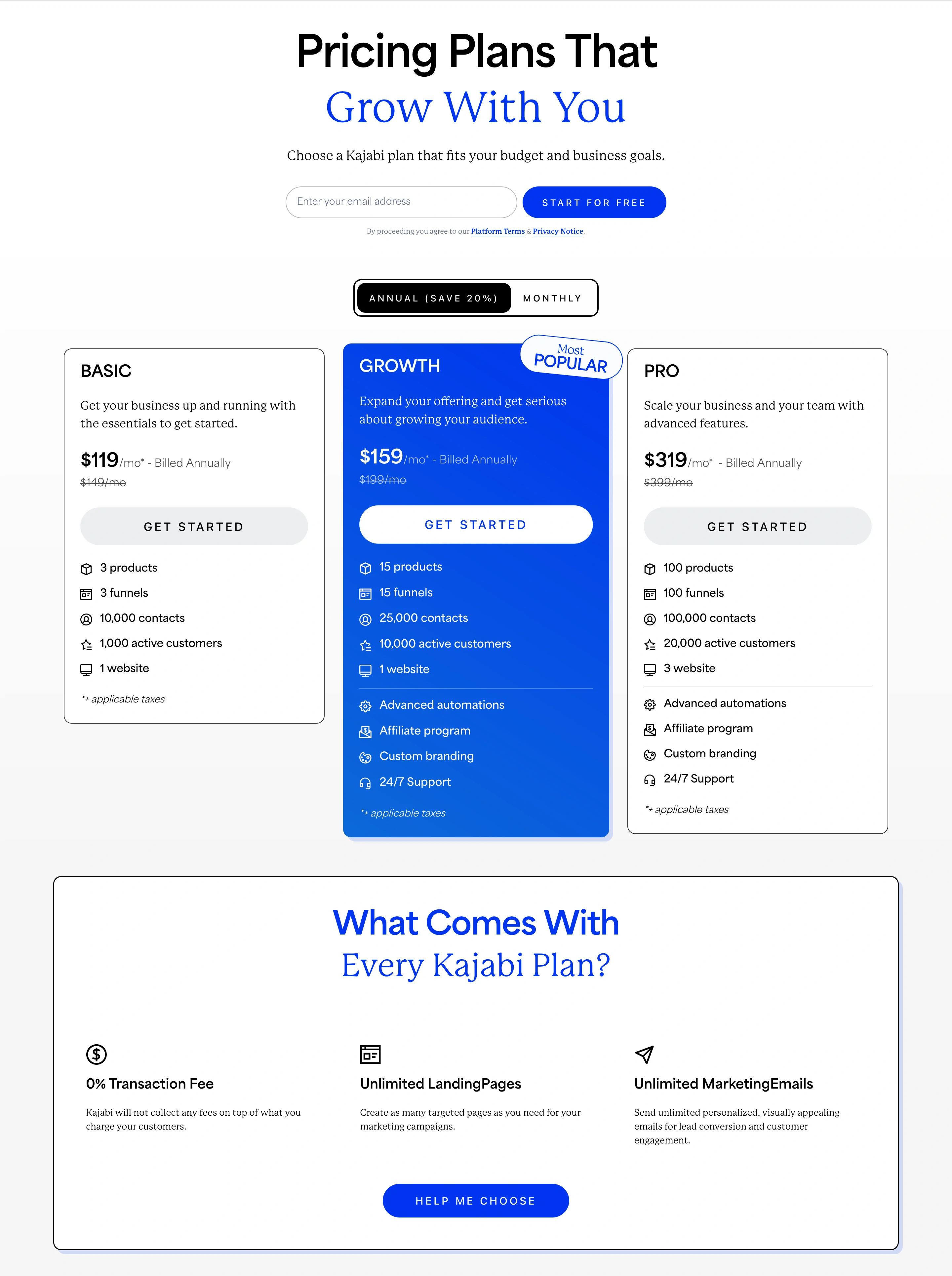 Pricing Section Design Inspiration - Unsection