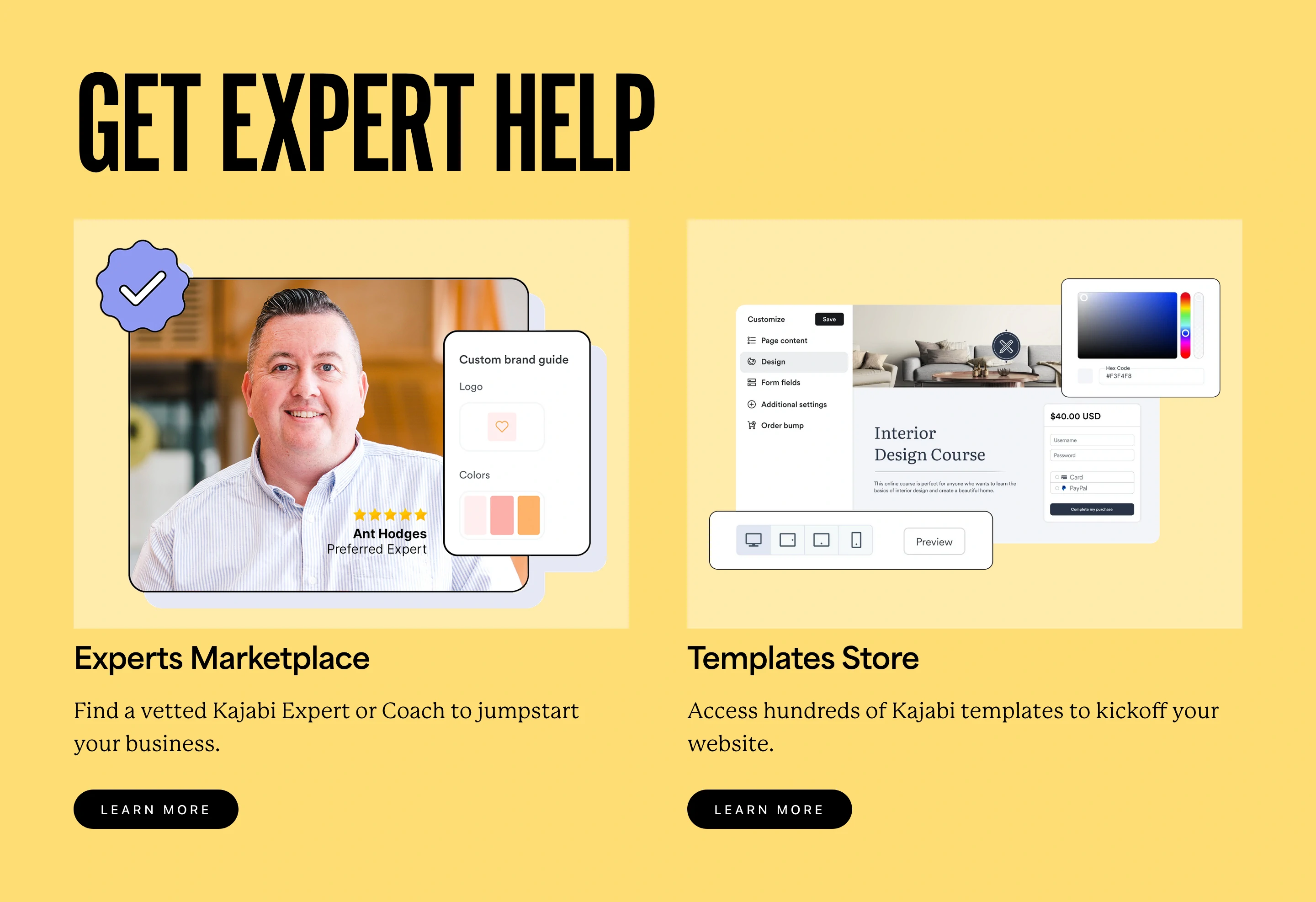 Feature Section Design Inspiration - Unsection