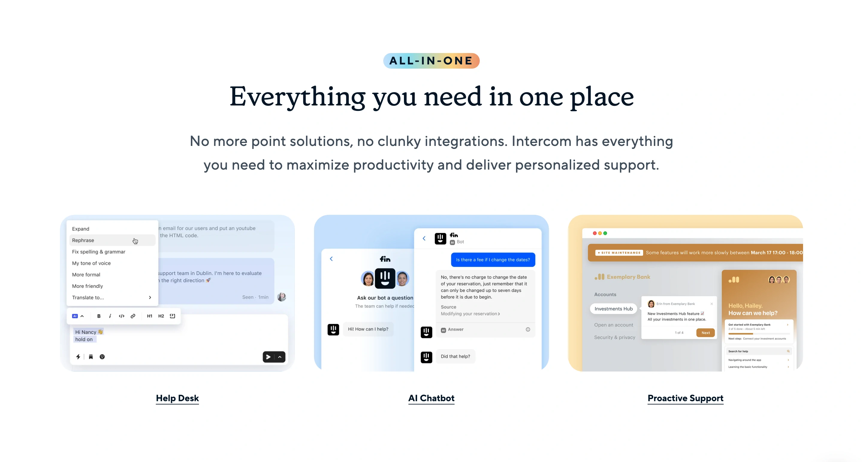 Feature Section Design Inspiration - Unsection