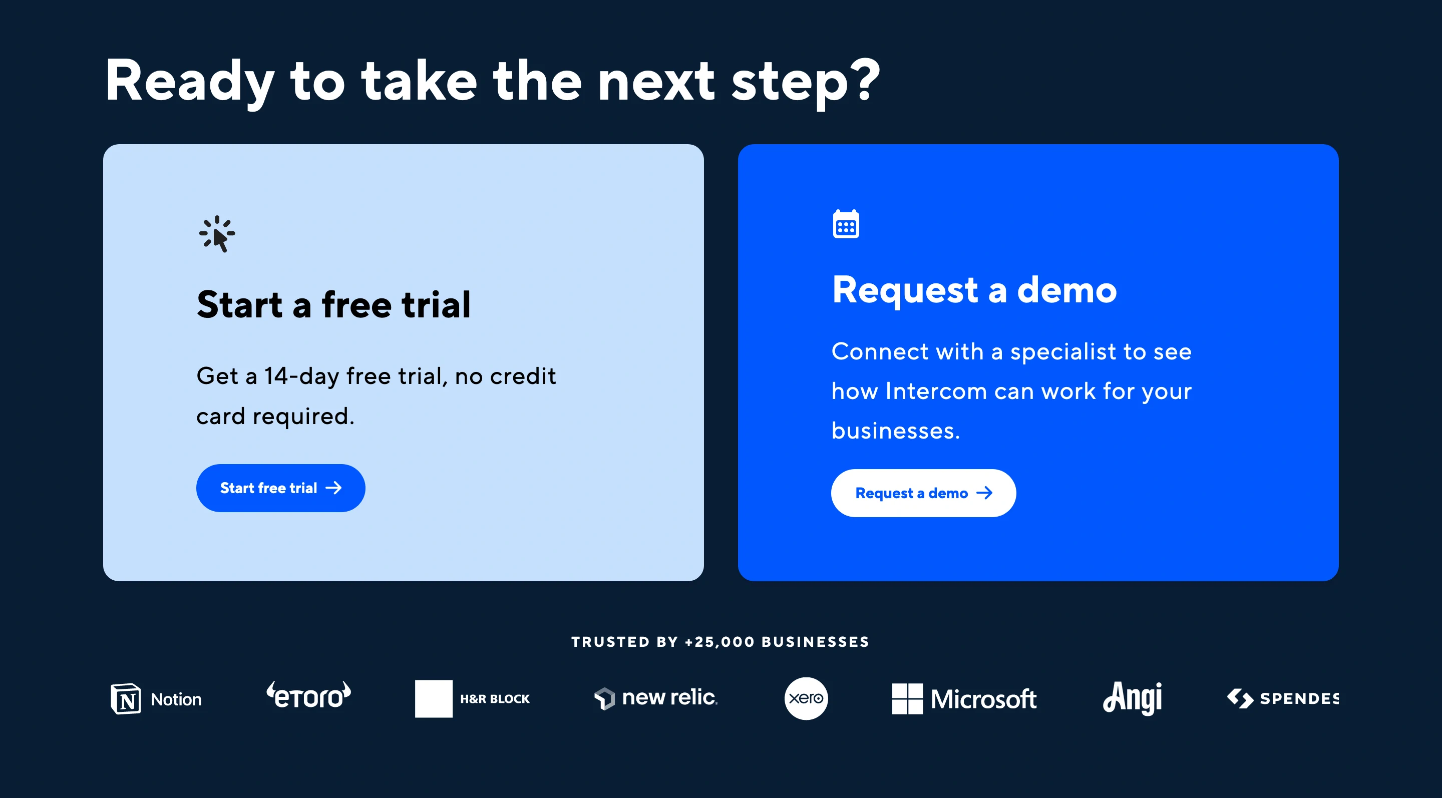 CTA Section Design Inspiration - Unsection