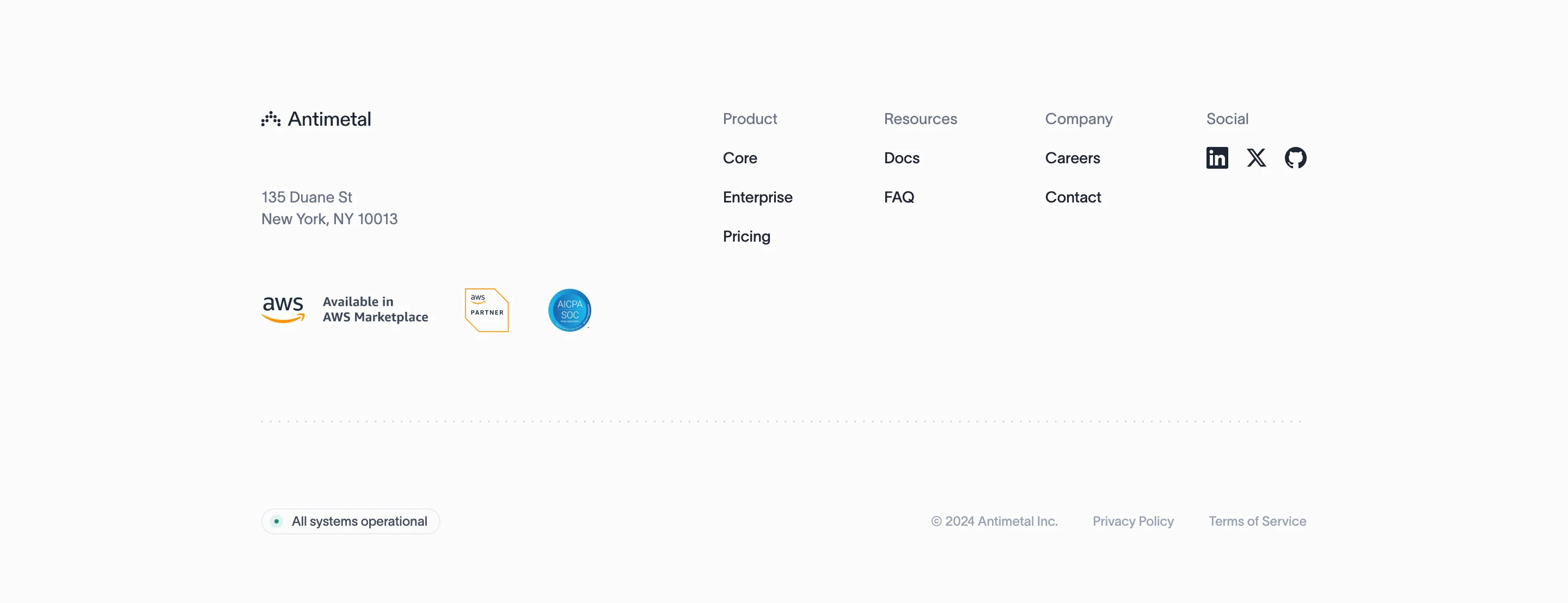 Footer Section Design Inspiration - Unsection