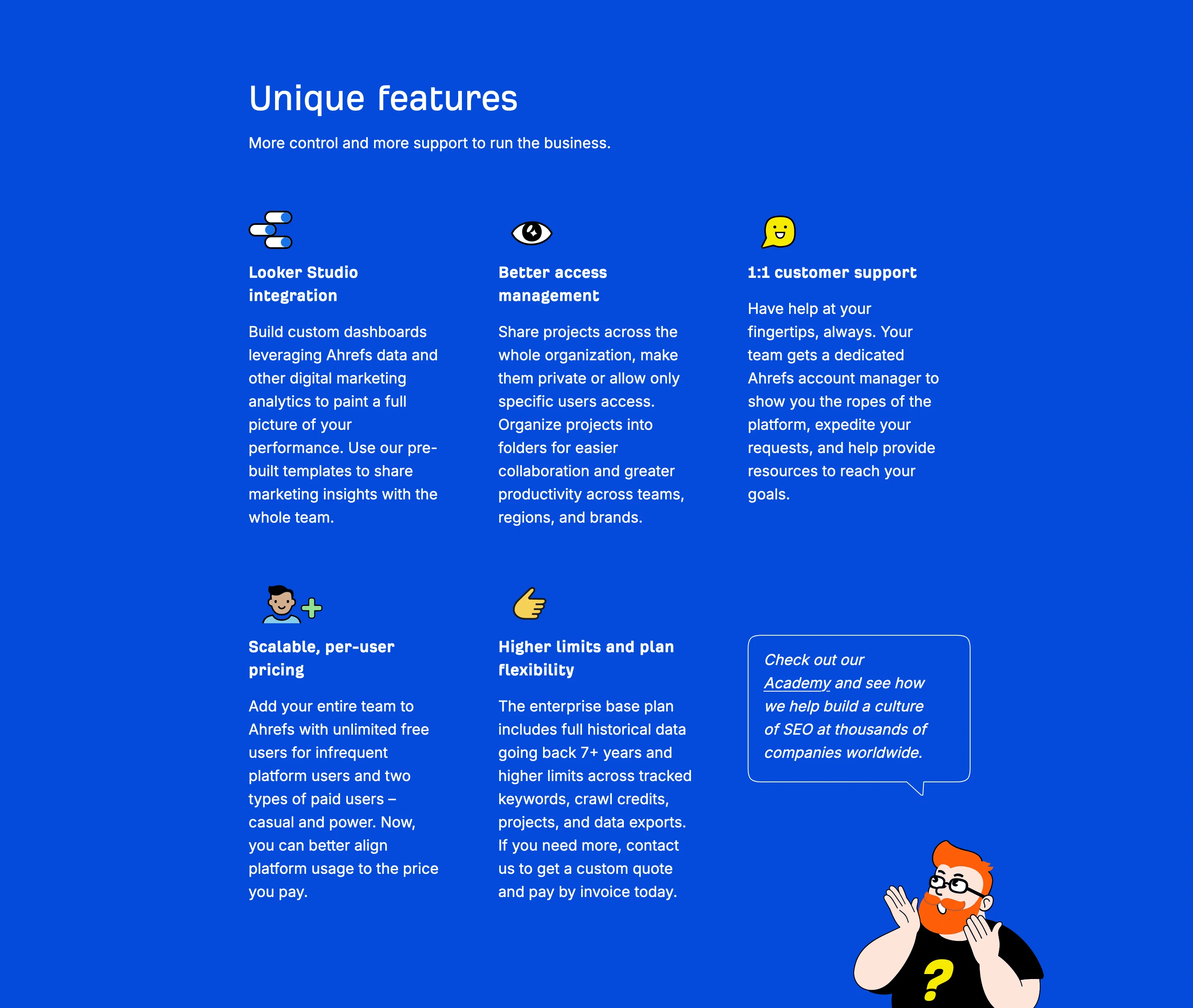 Feature Section Design Inspiration - Unsection