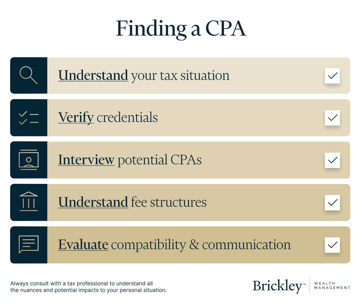 How to Choose the Right CPA for Tax Preparation and Planning