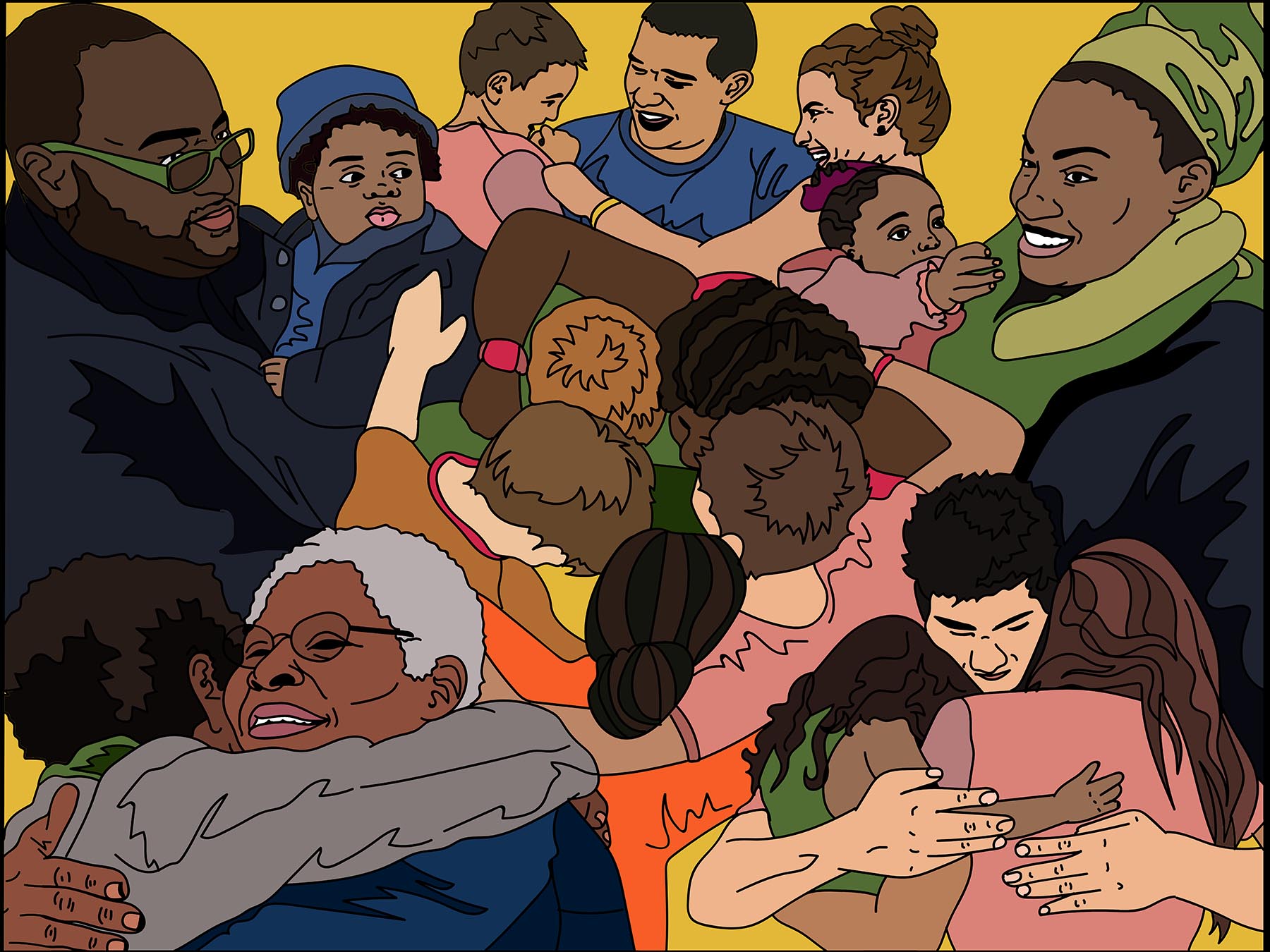Families, Reimagined: Visual Artwork by Ameya Marie | APANO