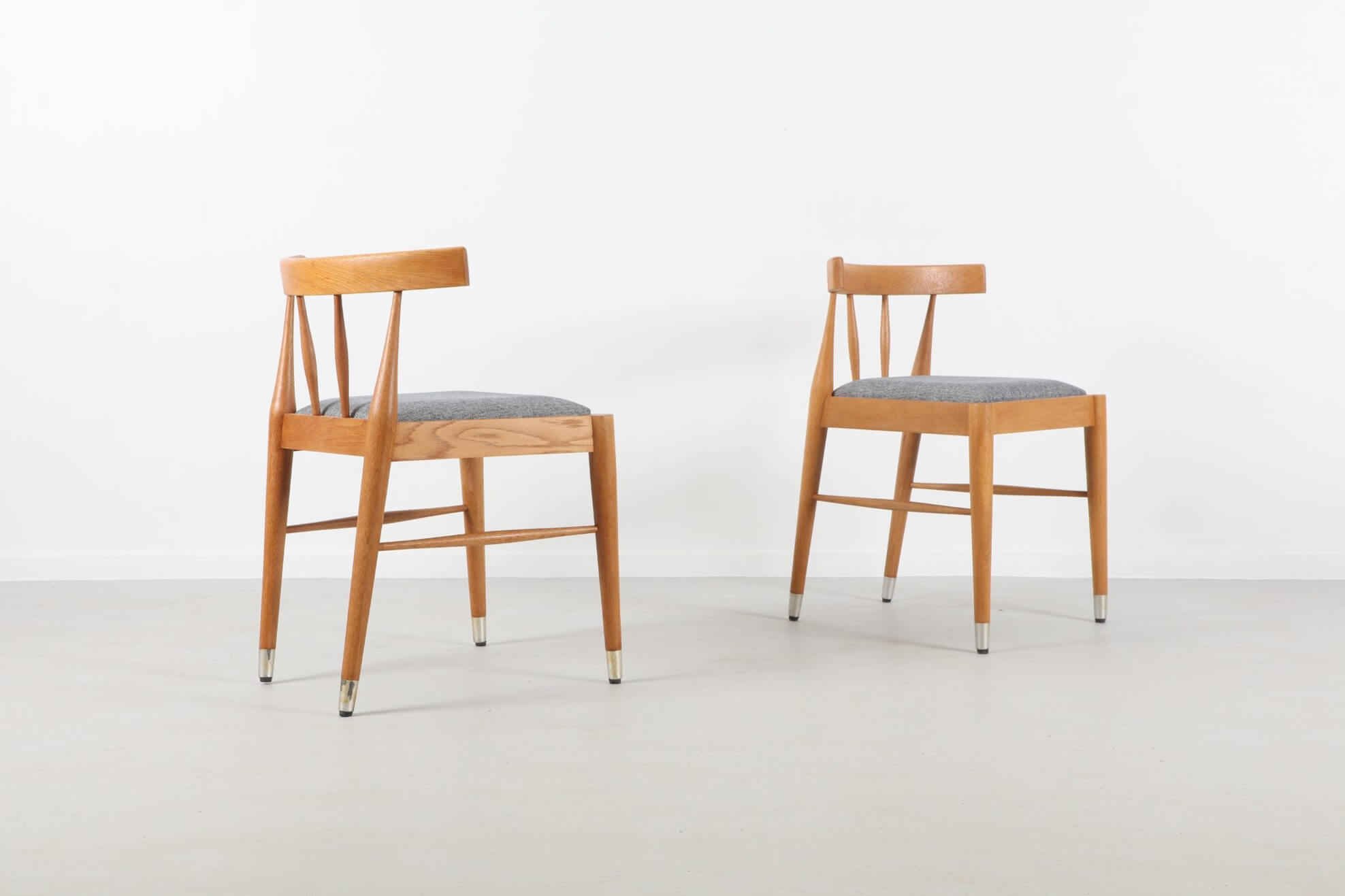 Six Timeless Maple Furnishing Co. Dining Chairs