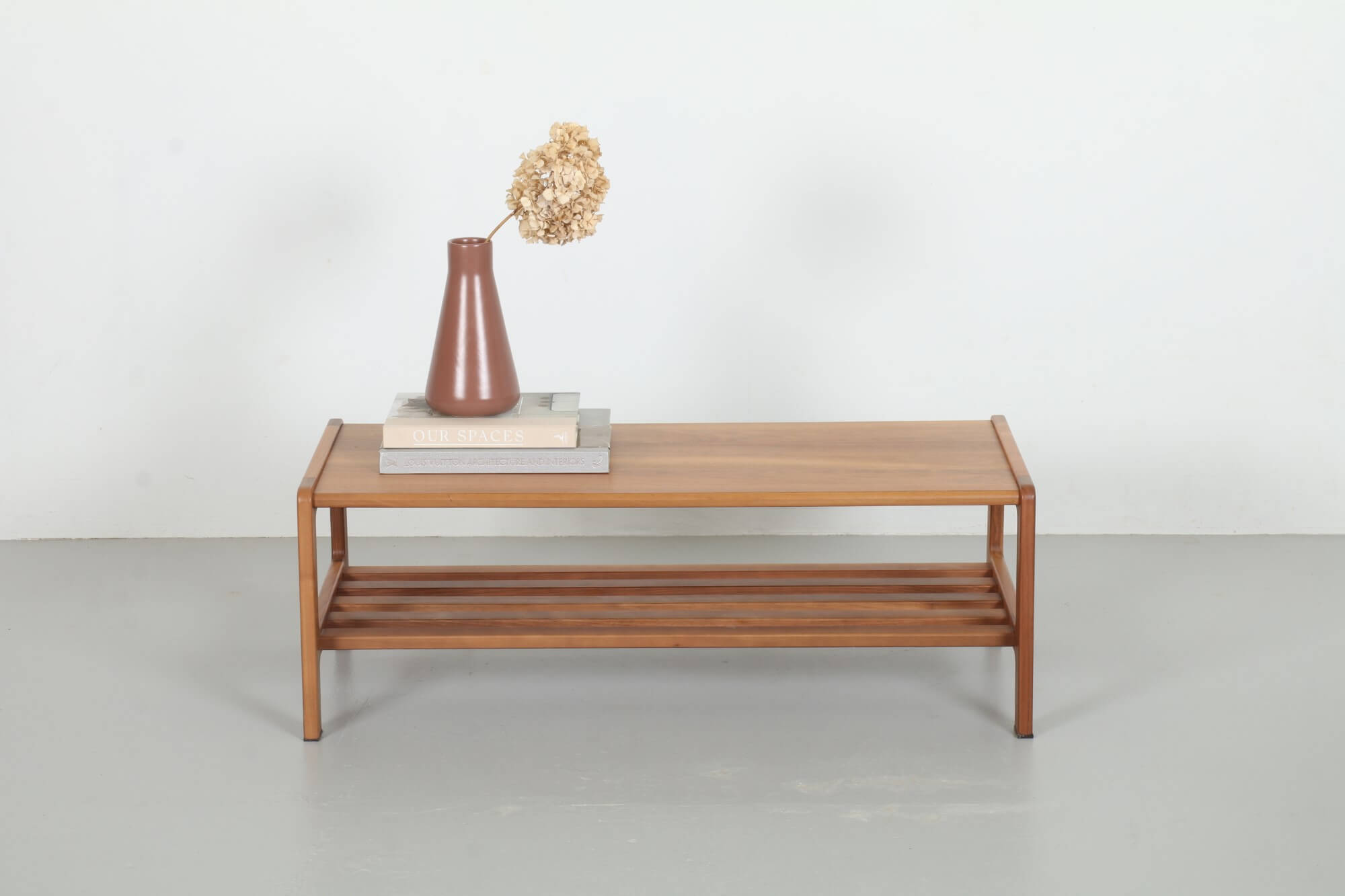 Refined Kay + Stemmer 'Agnes' Medium Walnut Coffee Table by SCP