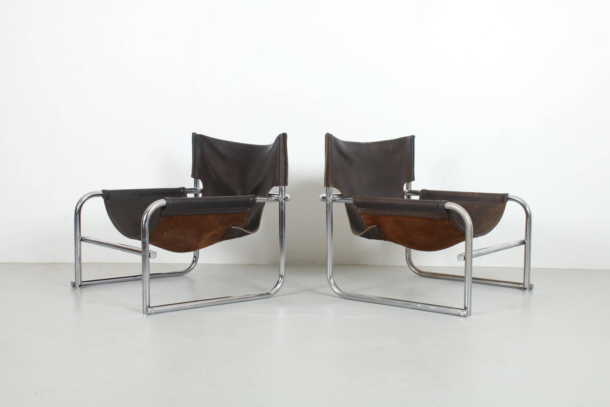 Pair of Bold Rodney Kinsman 'T1' Armchairs by OMK