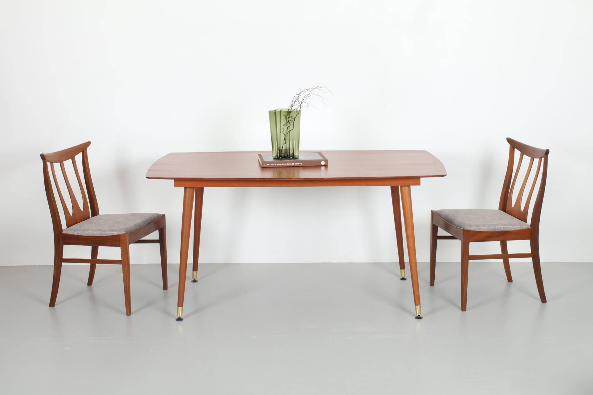 Crisp Bob Roukema Diamond Shaped Dining Table by Jon Jansen