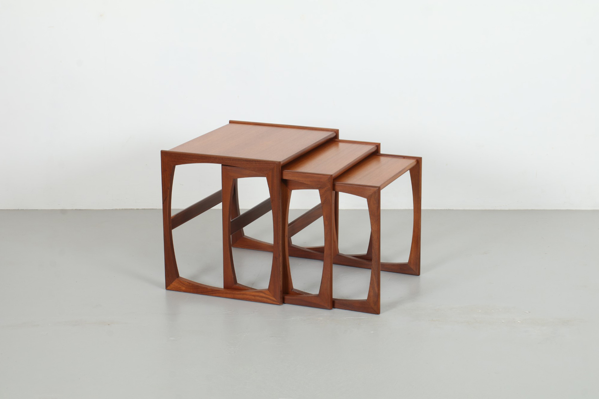 Sharp R. Bennett 'Quadrille' Nesting Tables by G-Plan