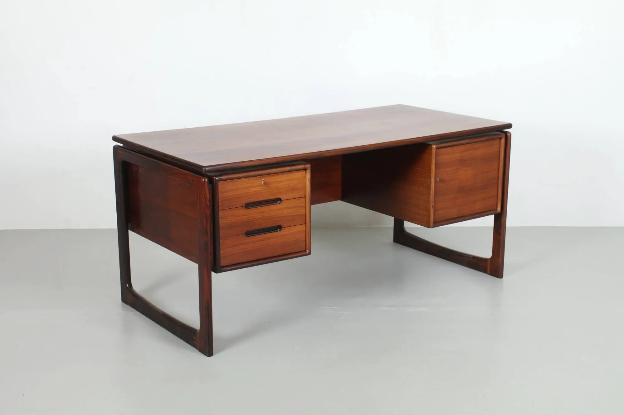 Refined Danish Executive Desk by Dyrlund