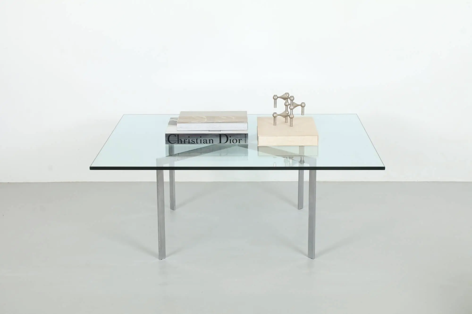 Iconic Mies Van Der Rohe 'Barcelona' Coffee Table by Knoll