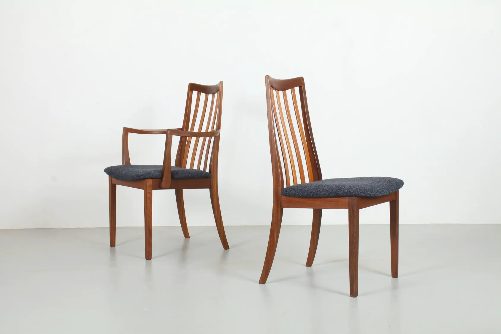 Six Leslie Dandy 'Fresco' Dining Chairs by G-Plan