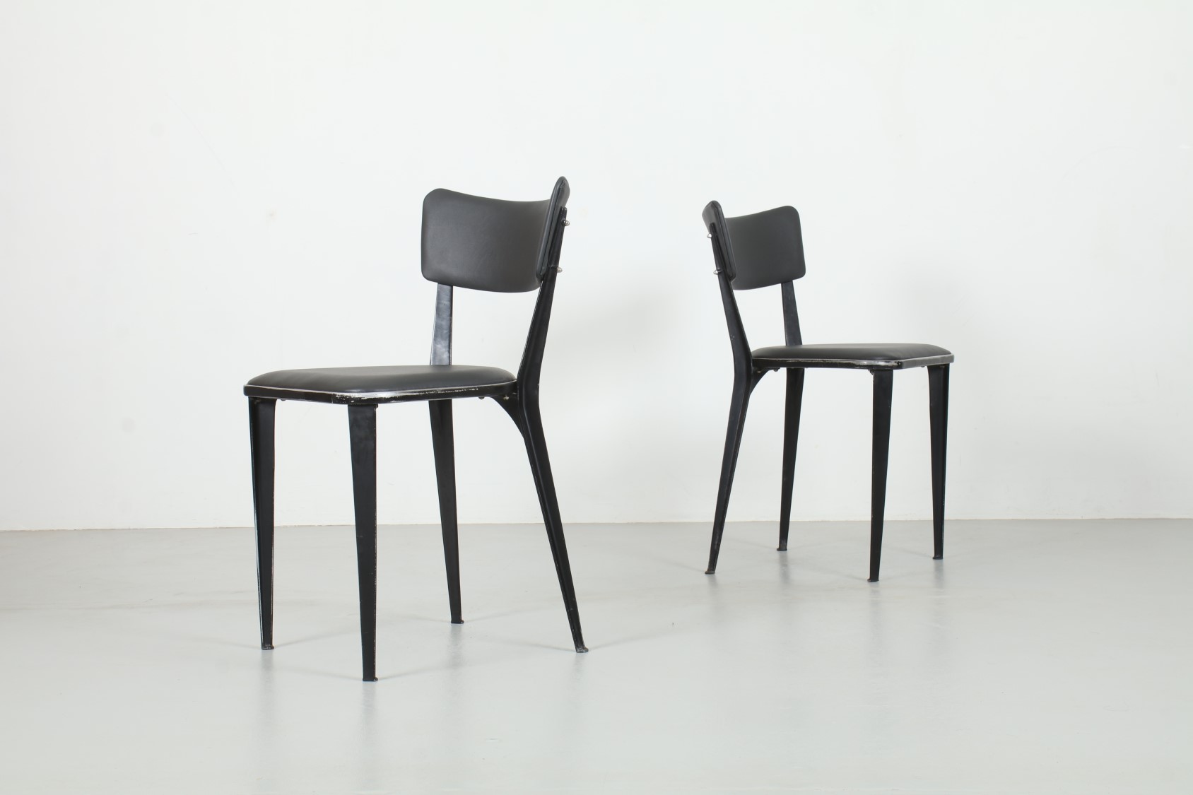 Four Iconic Ernest Race 'BA3' Dining Chairs by Race Furniture