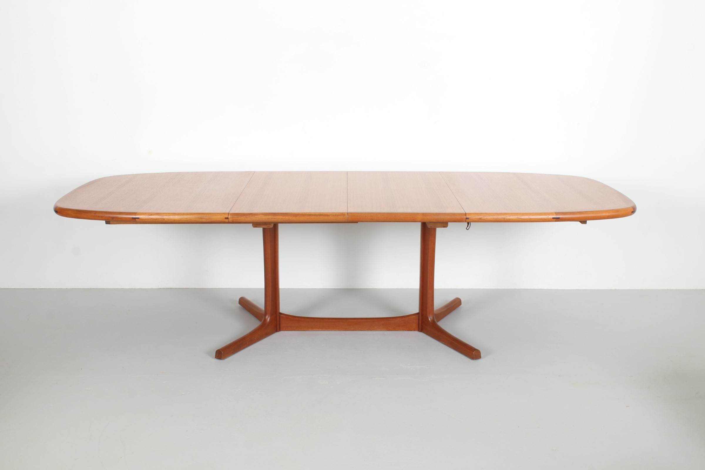 Impressive Extendable Teak Banquet Dining Table by Dyrlund