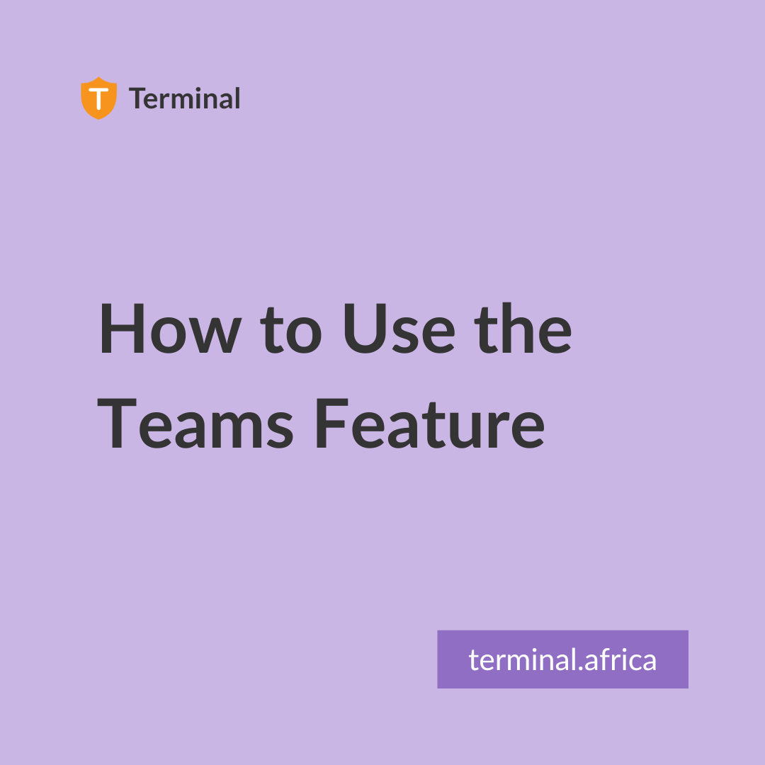 How to Use The Teams Feature