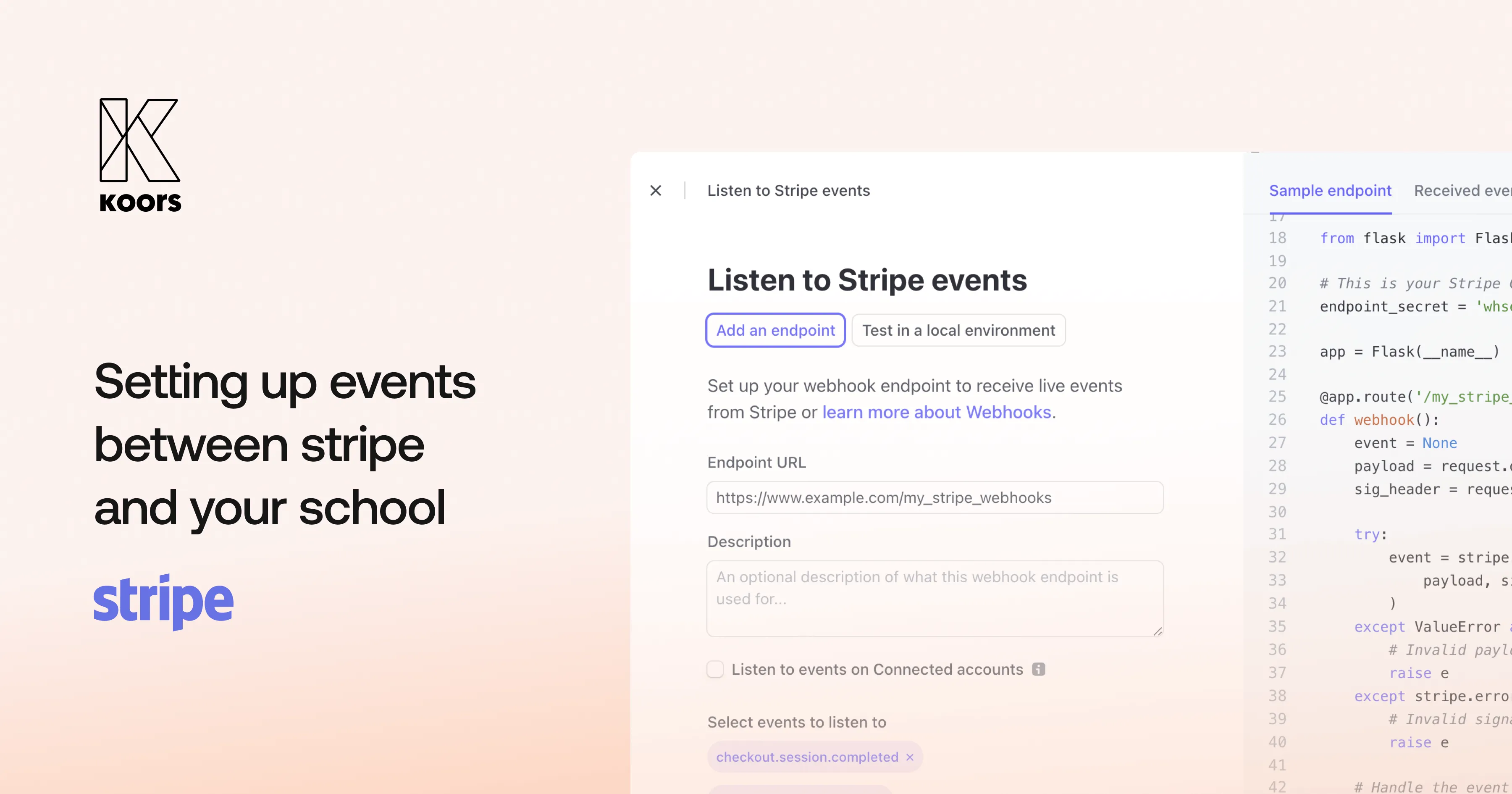 Pay for your offer through Stripe