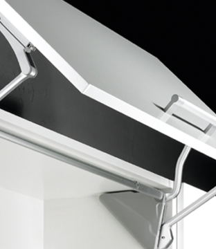 Loft Dark Collection: Meet the Oak and Gray Slab Doors Kitchen