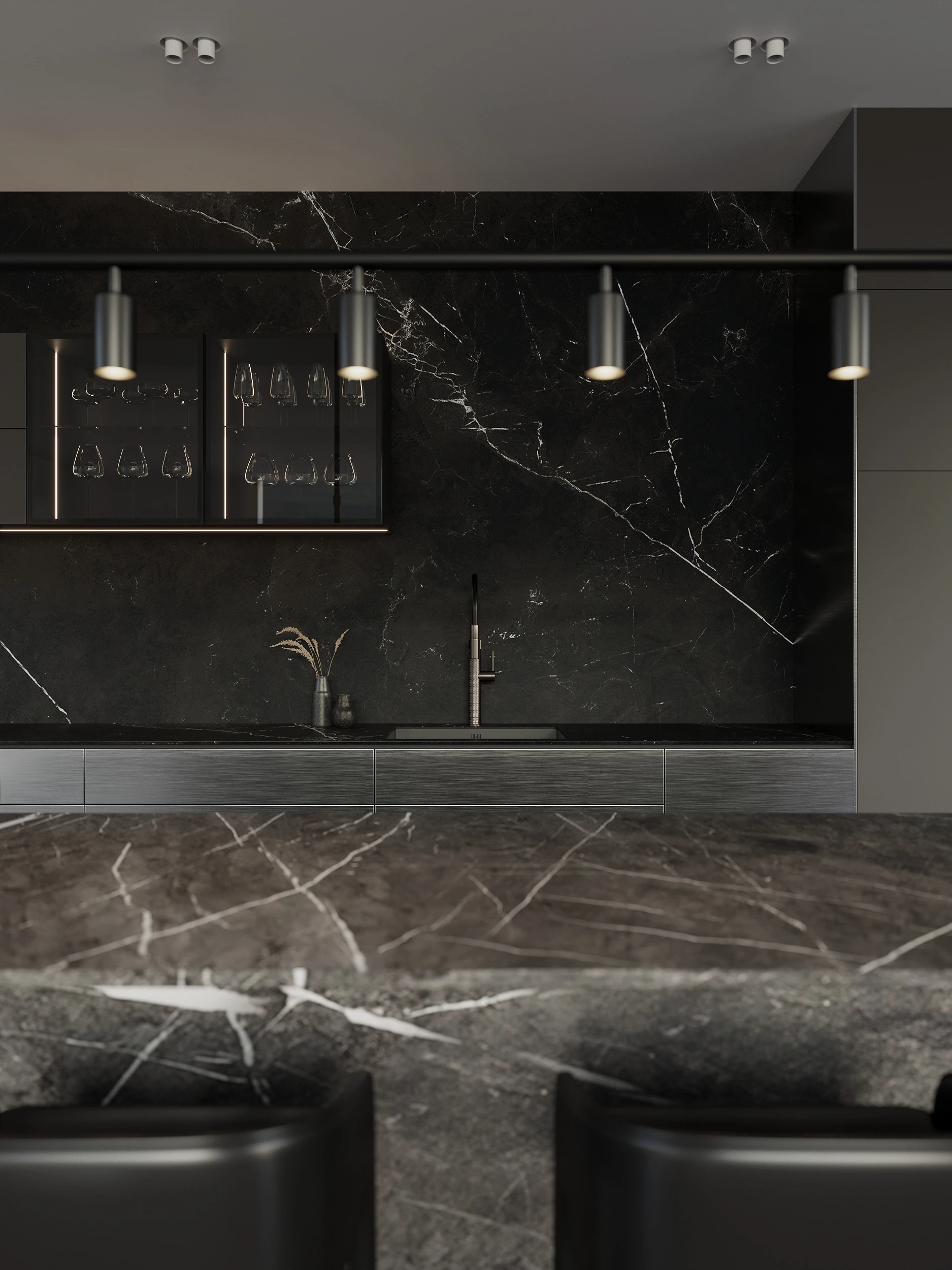 Marble Collection: Luxurious Elegance in Custom Kitchen Design