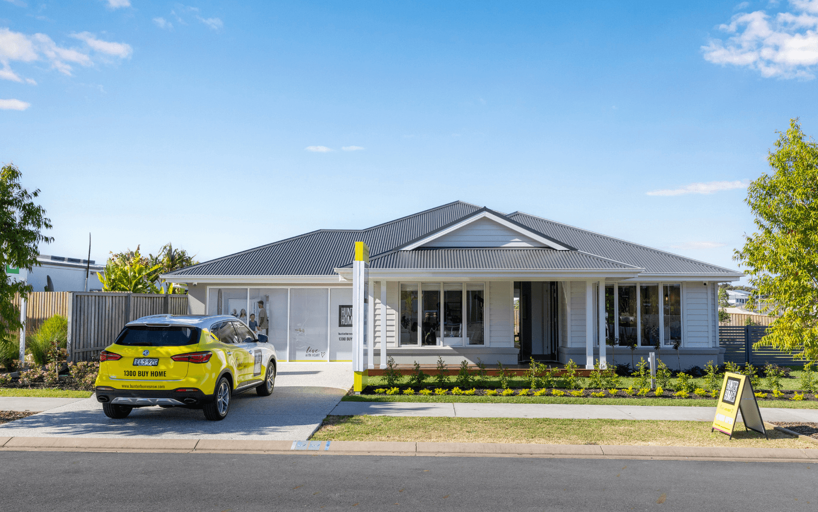 Our display village welcomes Hunter Homes