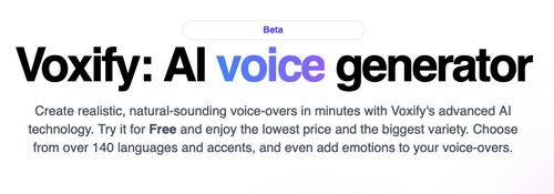 Future Tools - Voxify
