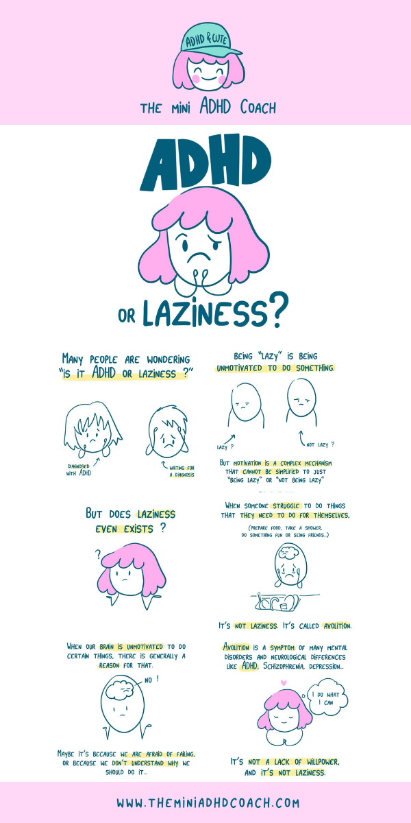 Reasons Behind Why People with ADHD Are Tagged 'Lazy'