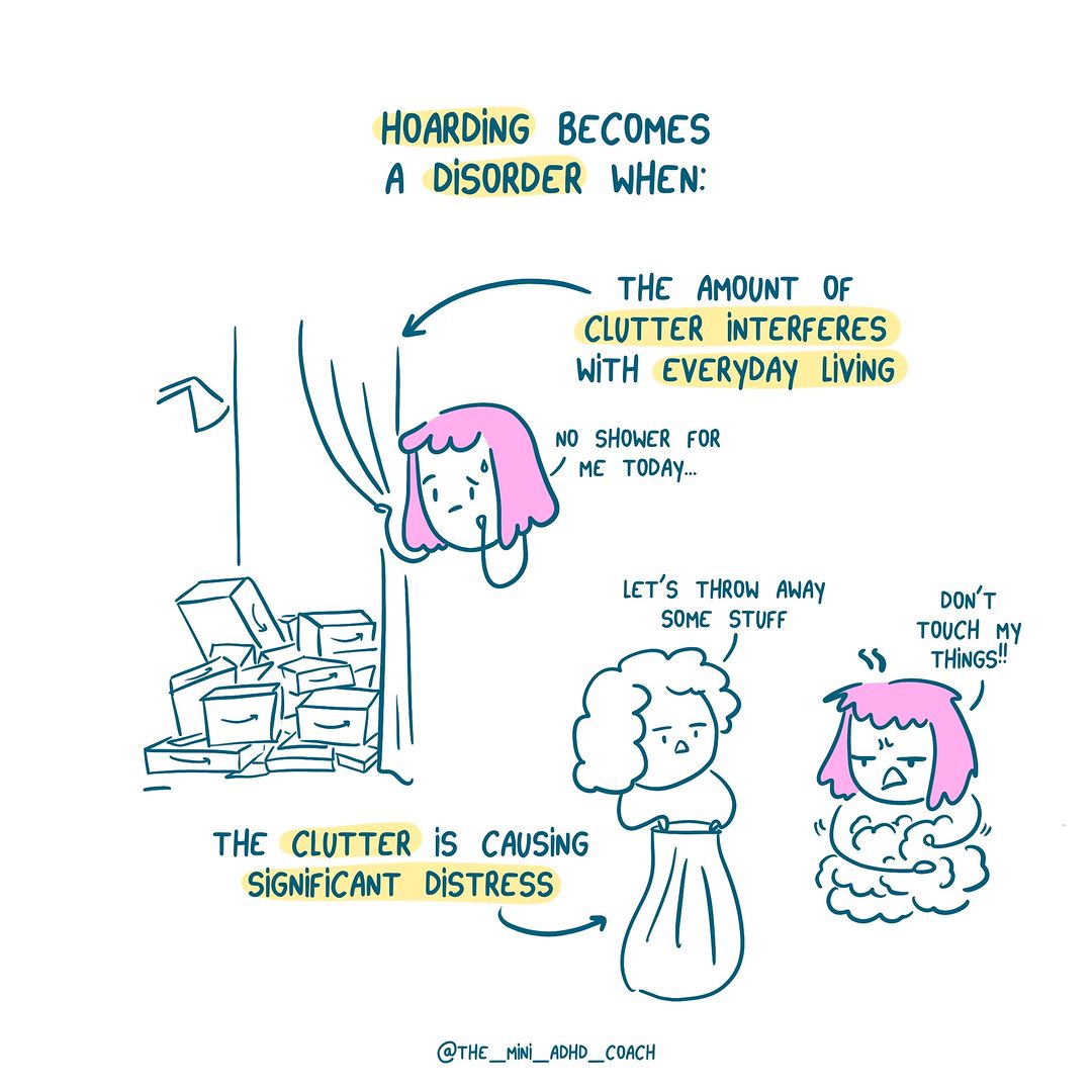 How Does ADHD Affect Our Decision to Hoard Items?