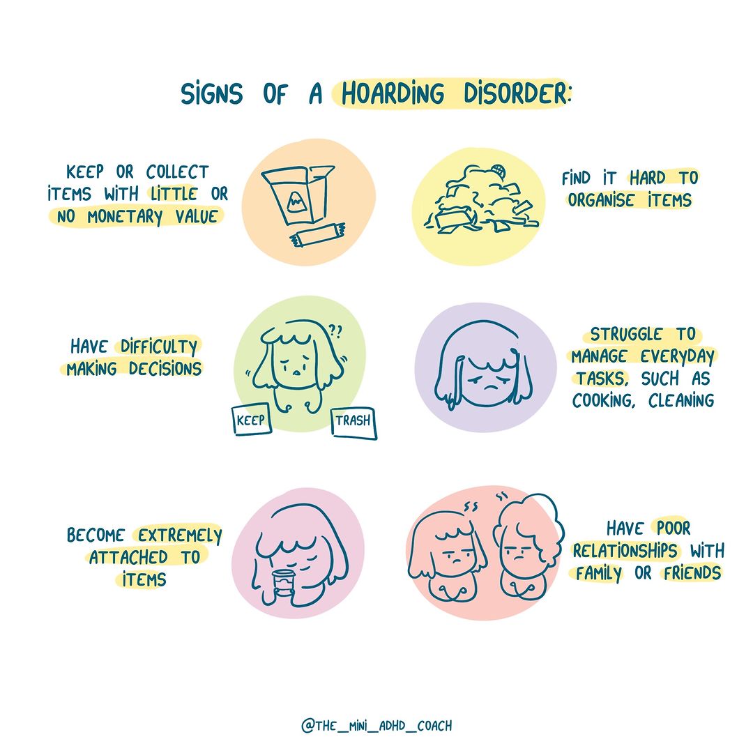 How Does ADHD Affect Our Decision to Hoard Items?