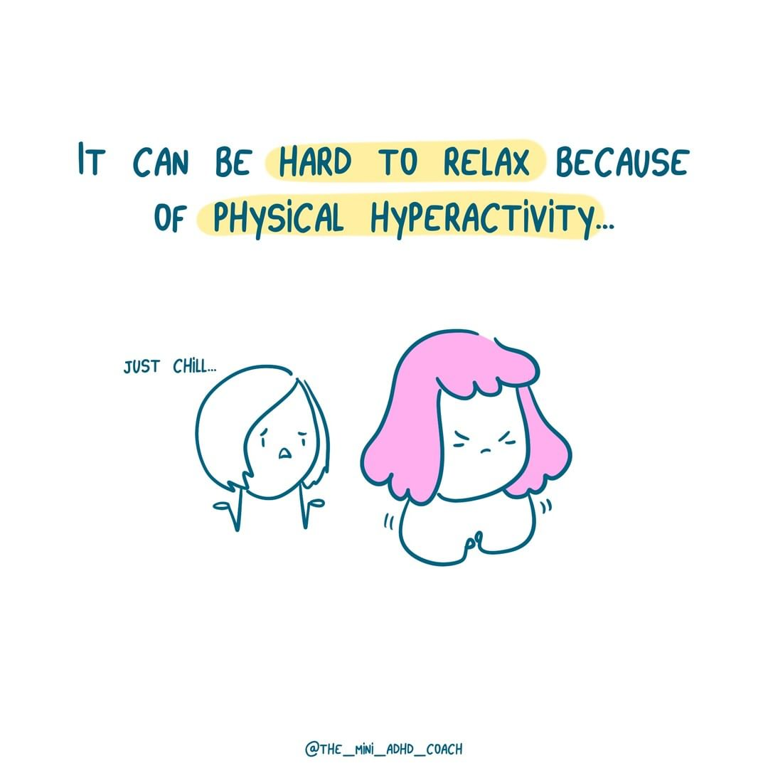 ADHD Struggle To Relax