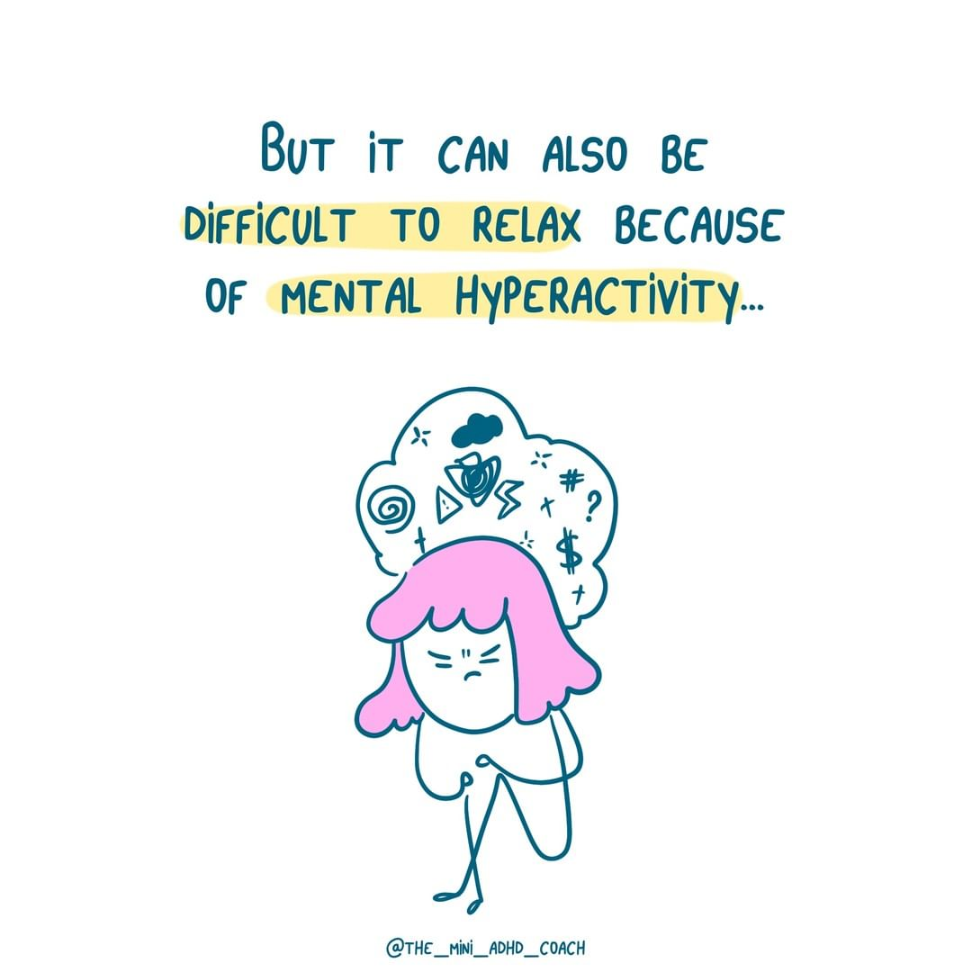 ADHD Struggle To Relax